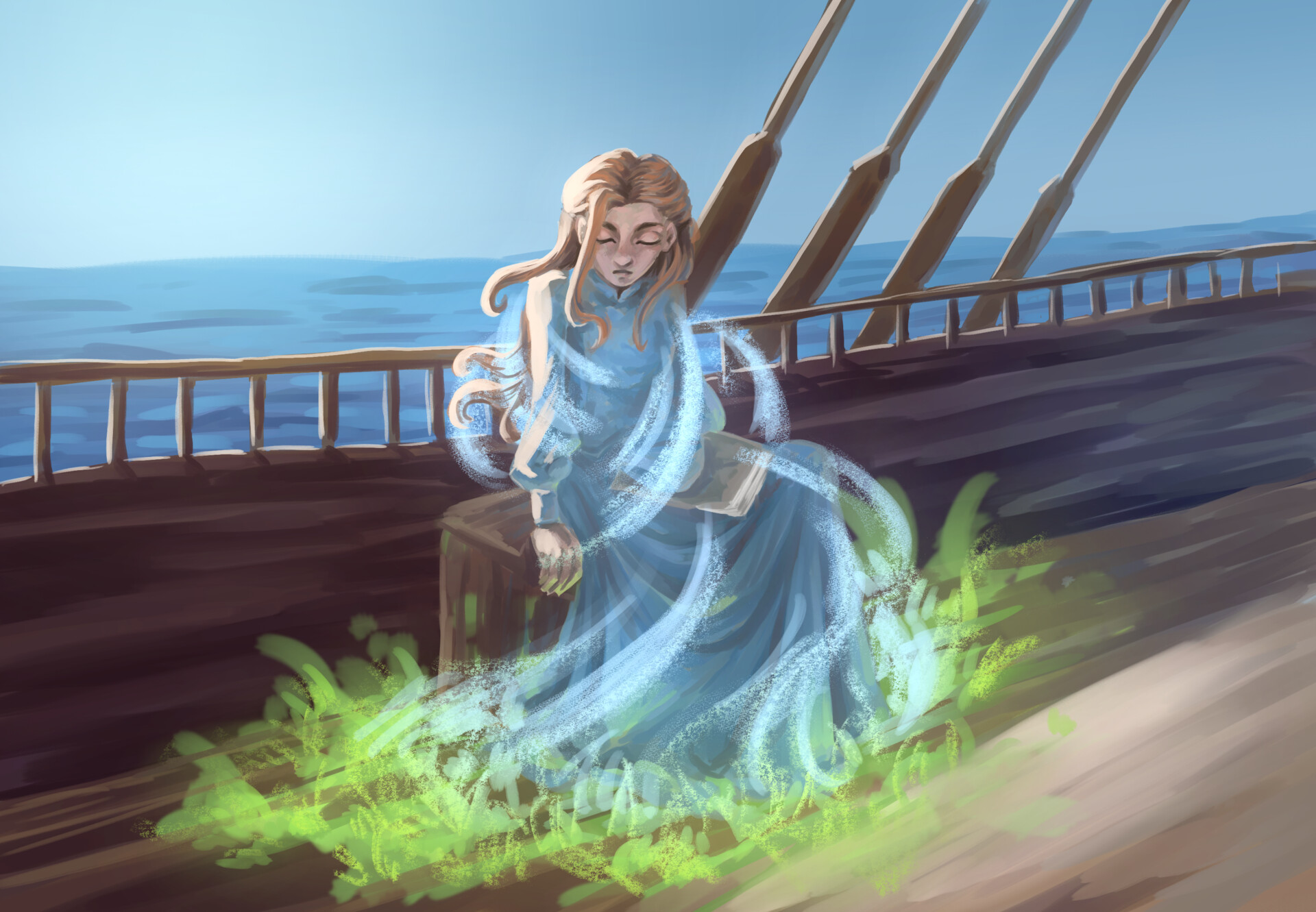 ArtStation - Illustration - Lightweaving