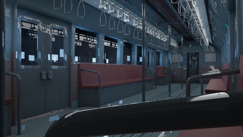ArtStation - 3D metro render