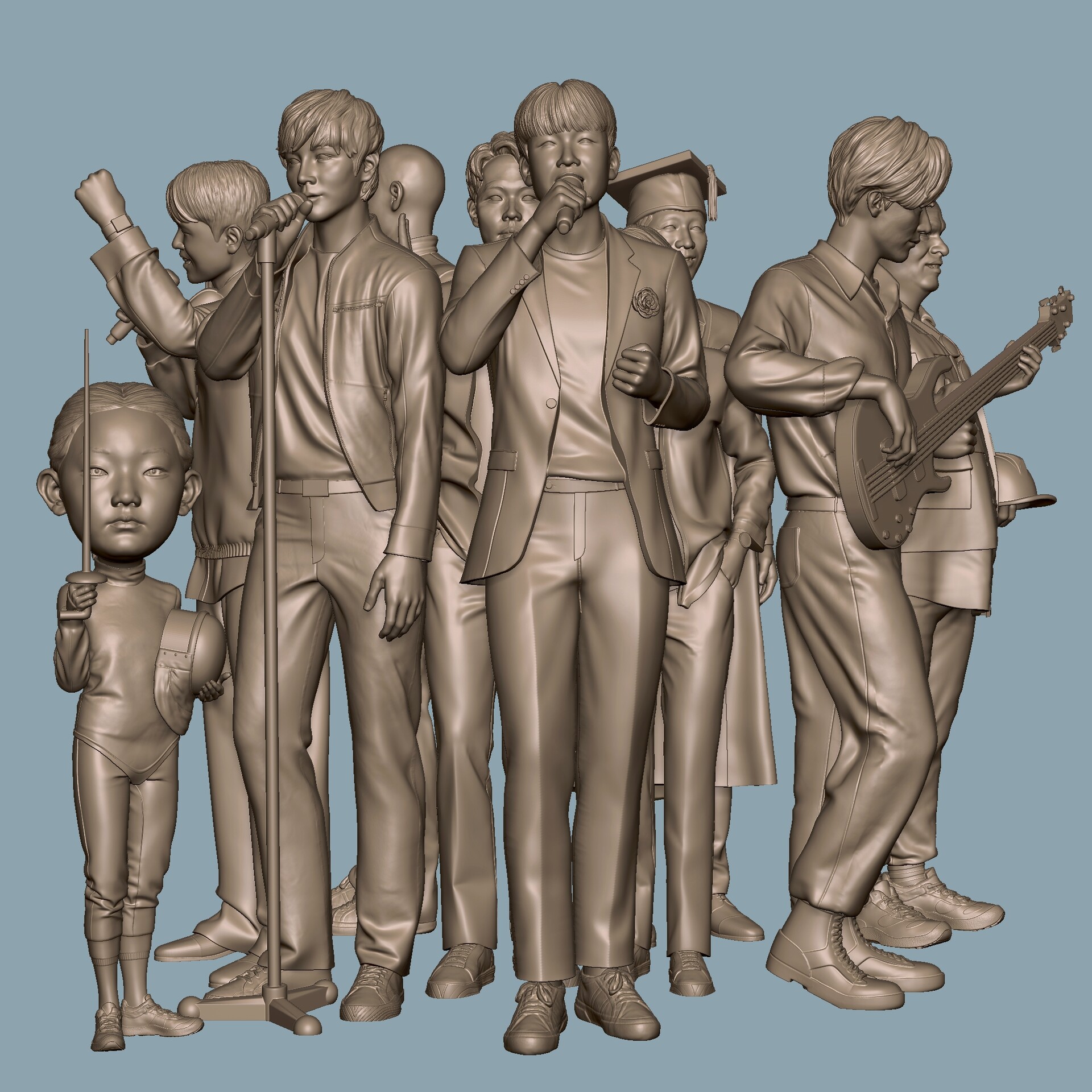 ArtStation - Custom Figures for 3D Printing