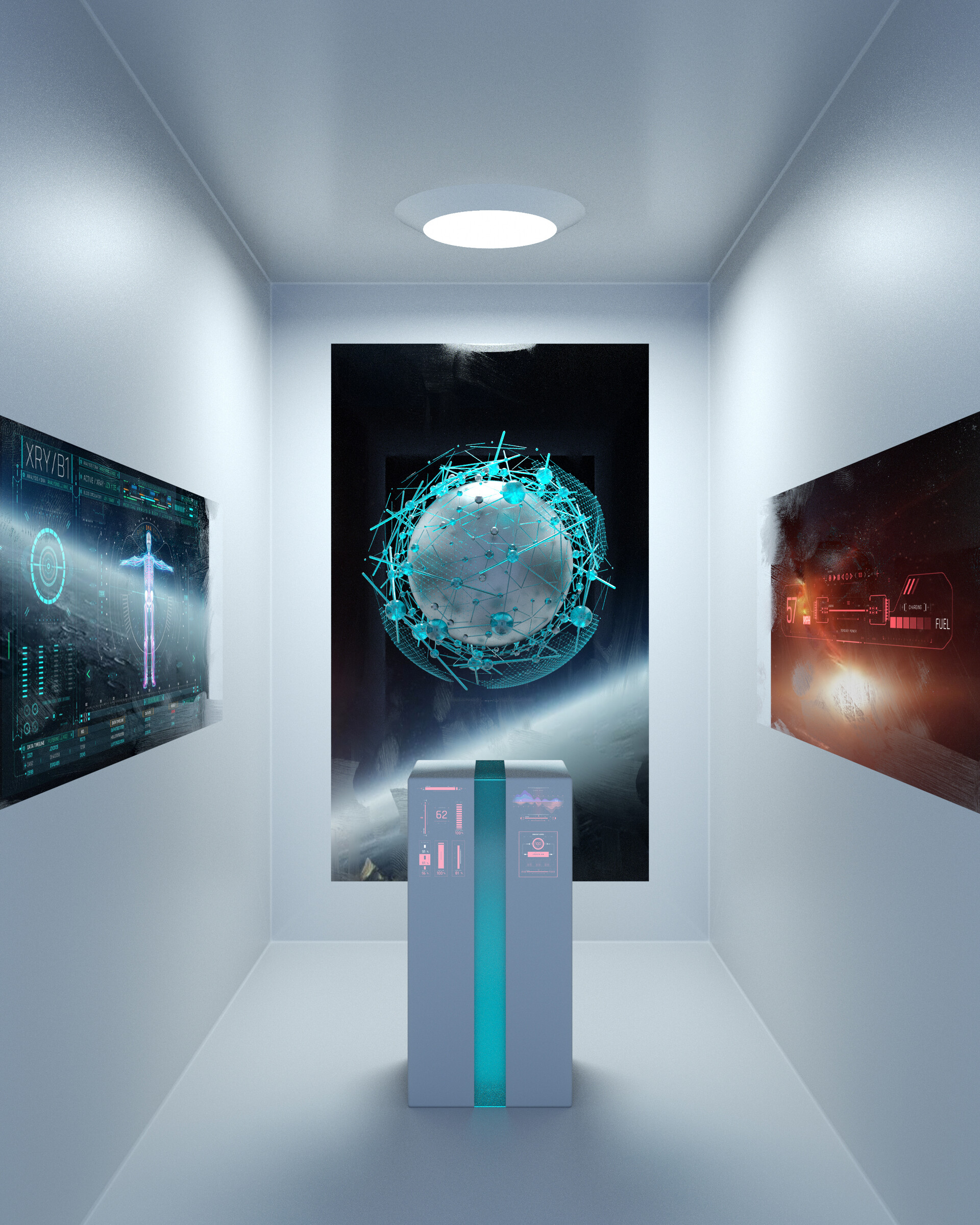 ArtStation - Futuristic room