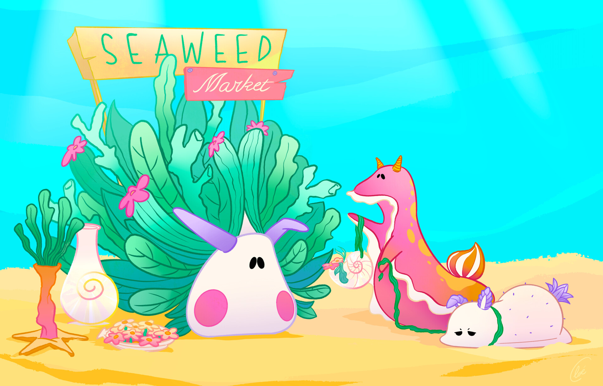 ArtStation - The Life of Nudibranchs