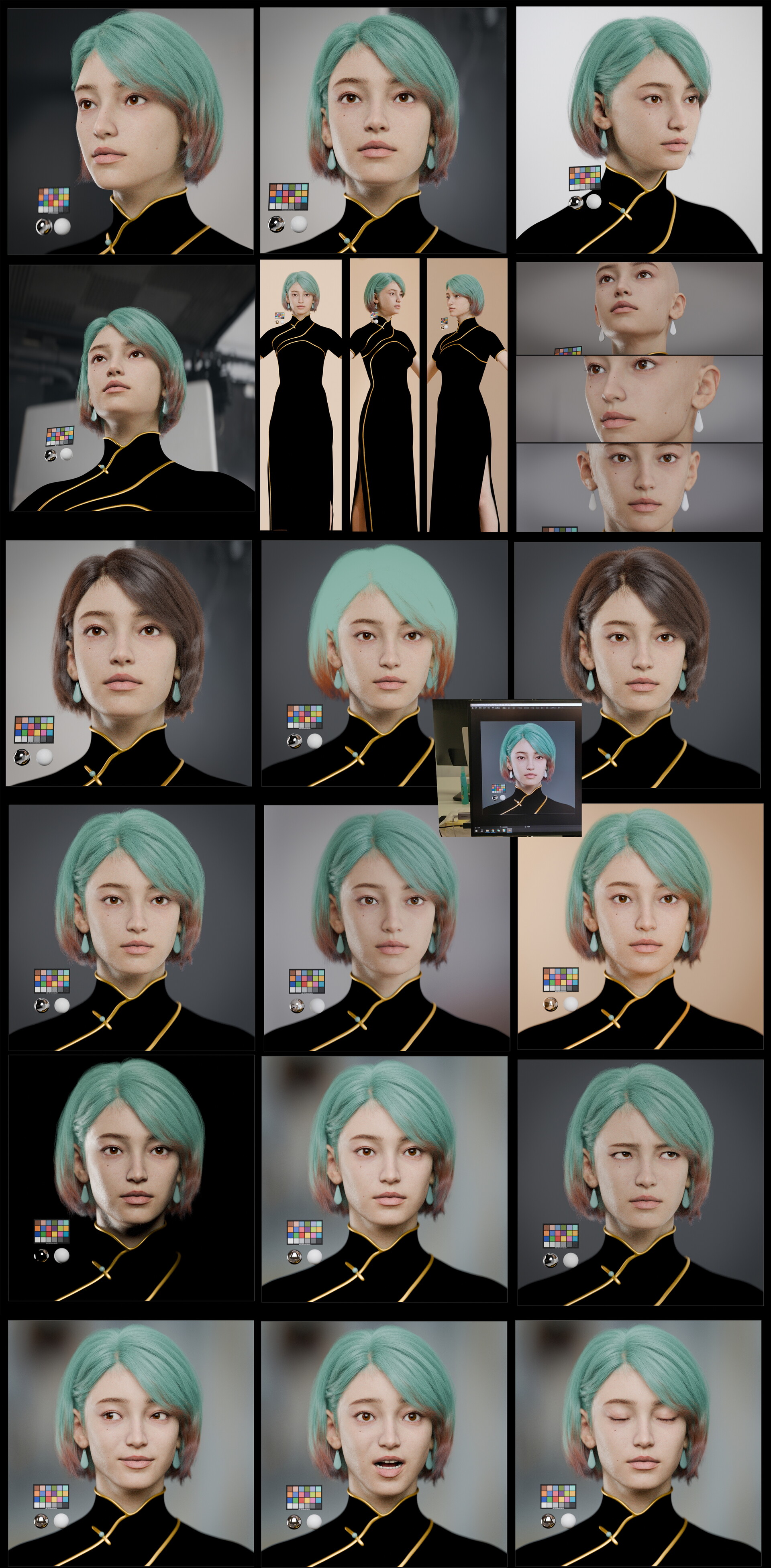 ArtStation - 人物练习