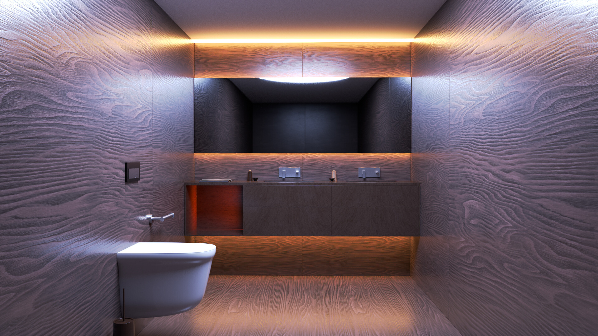 ArtStation - Restroom 3D Model