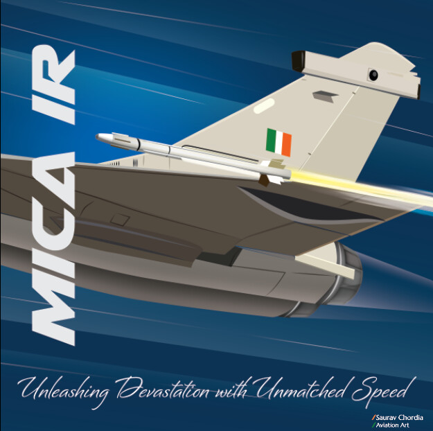 ArtStation - Rafale Firing MICA Air to Air Missile