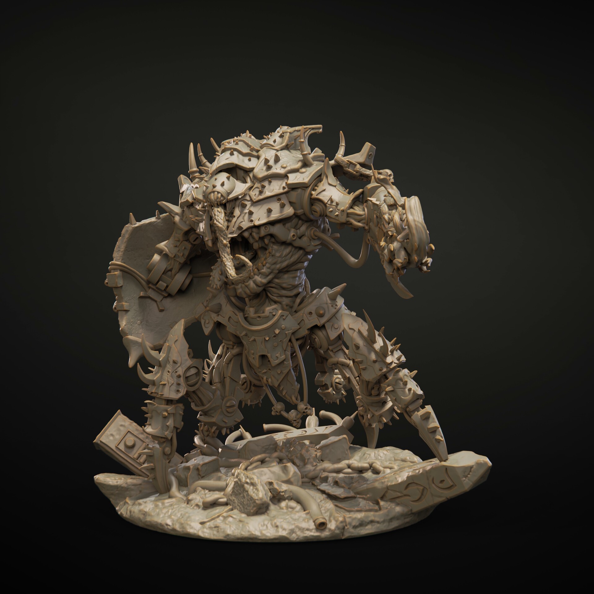 ArtStation - monster hardsurf boss