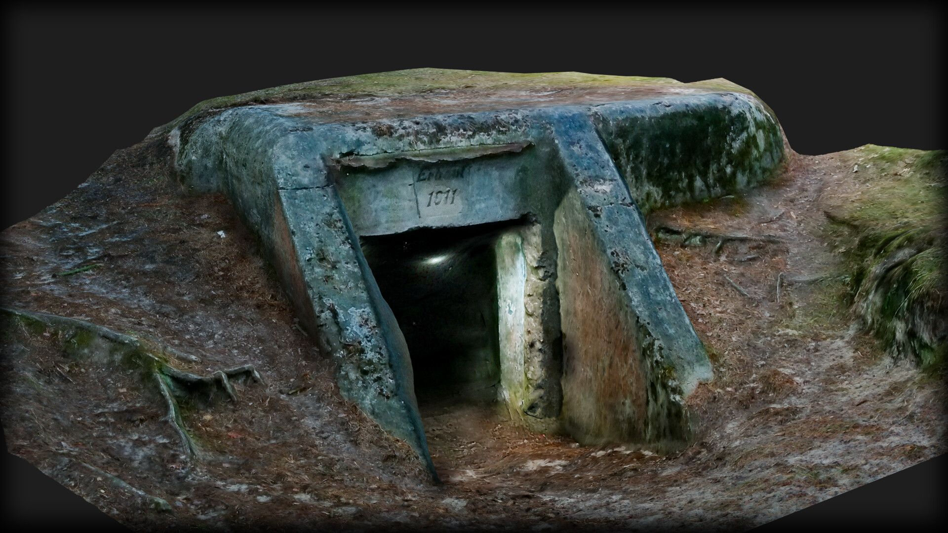 ArtStation - World War 2 bunker near Gdańsk 3D Scan