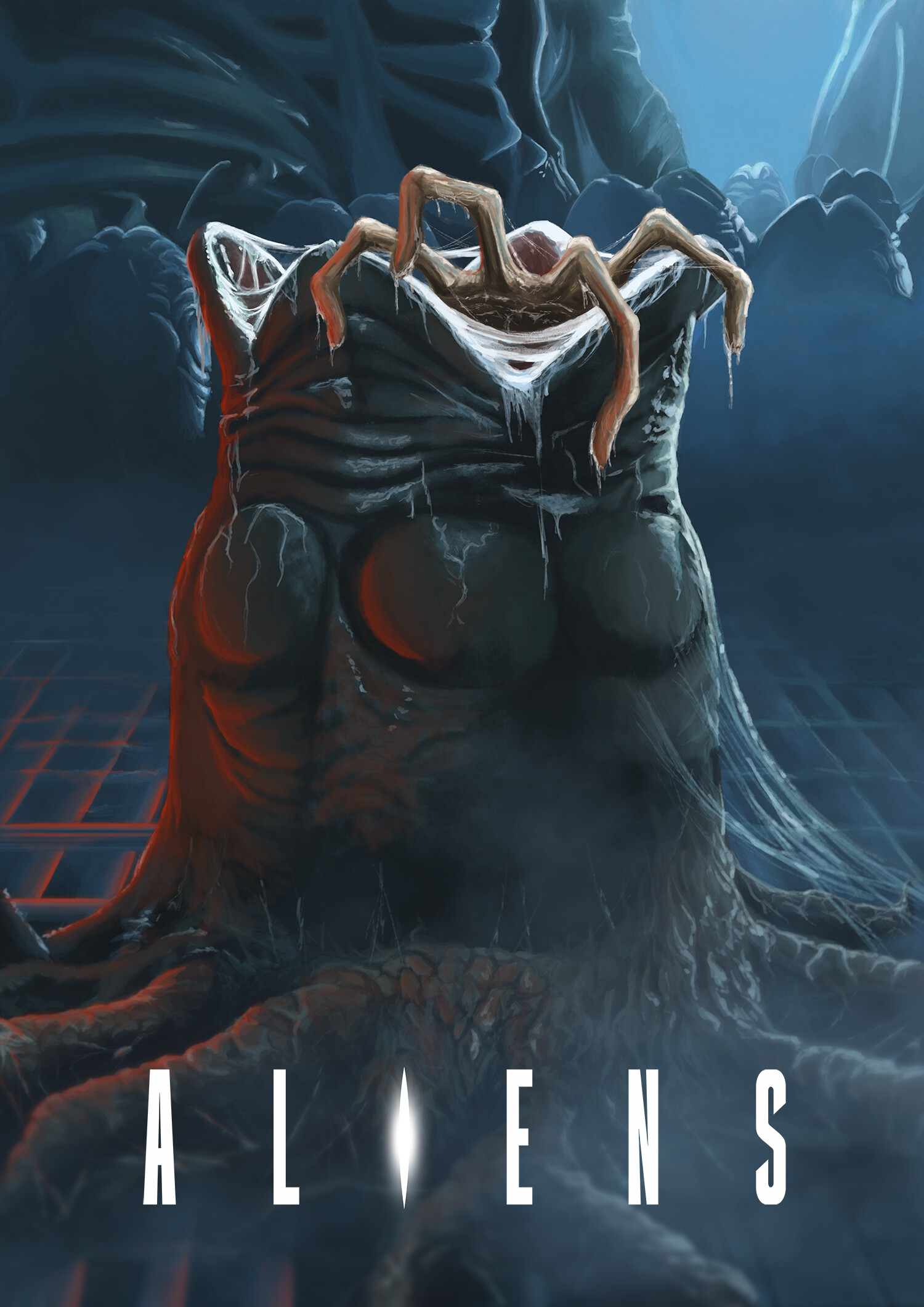 ArtStation - Aliens - alternative movie poster