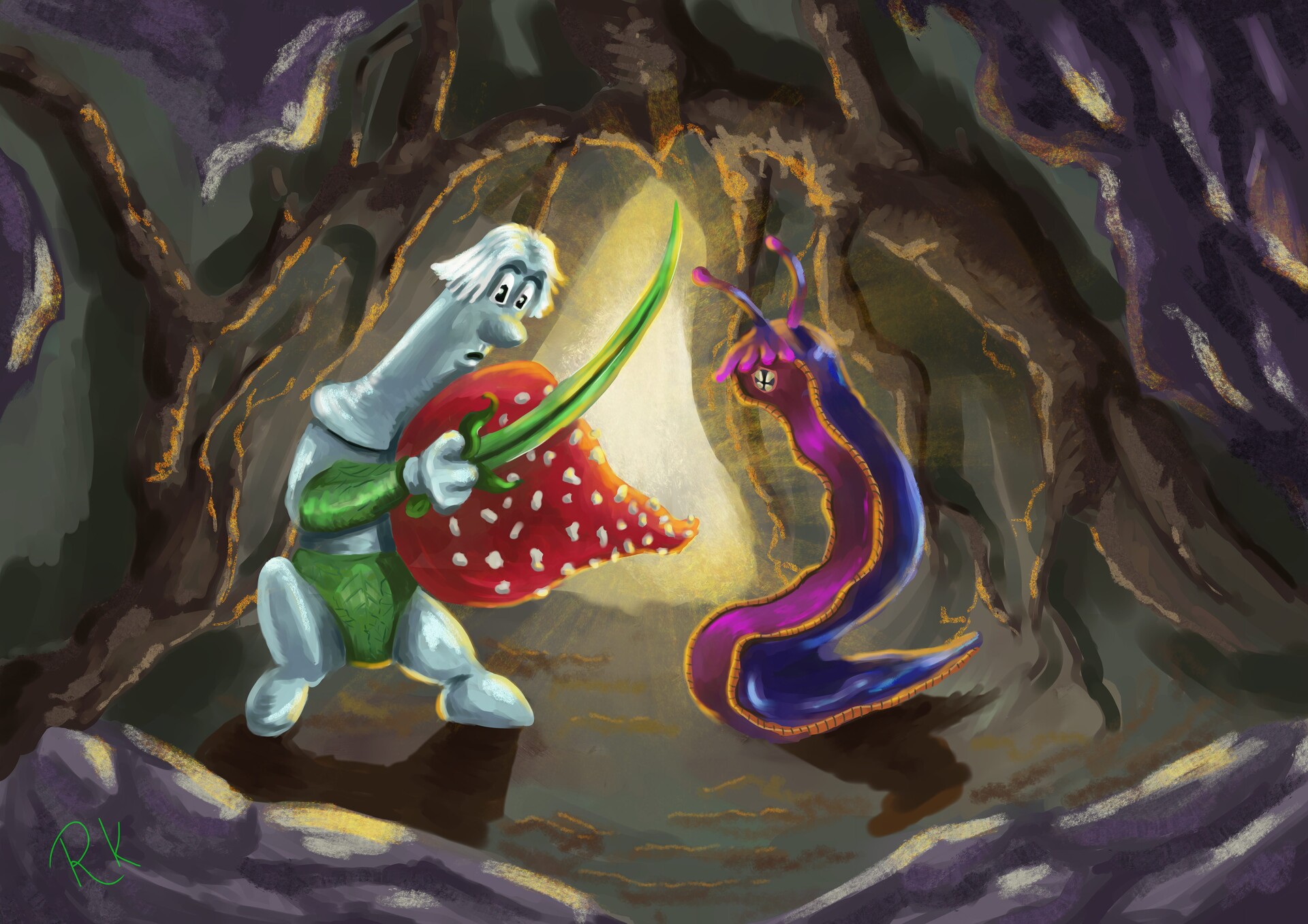 ArtStation - Mushroom knight