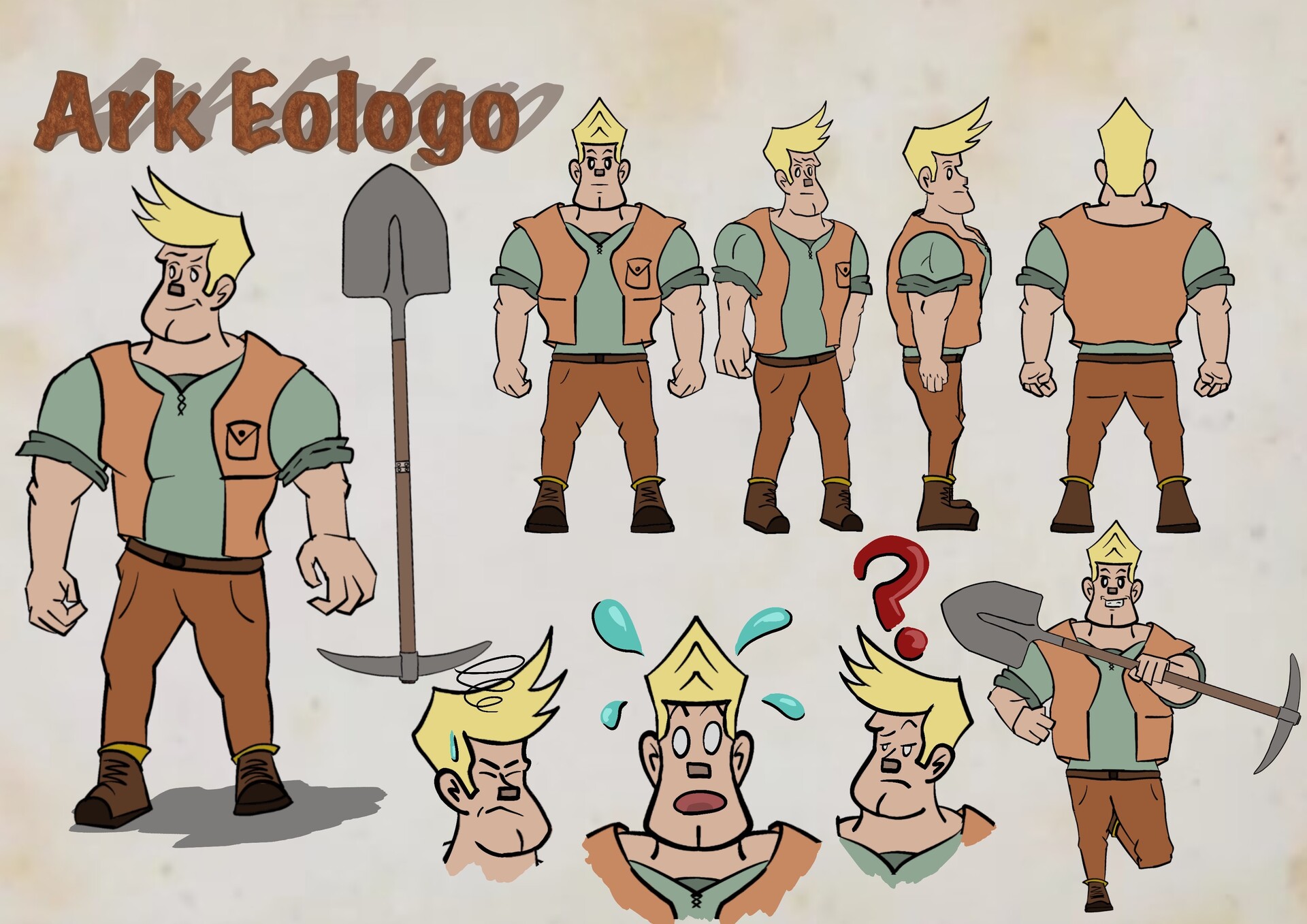 ArtStation - Creación personaje Ark Eologo