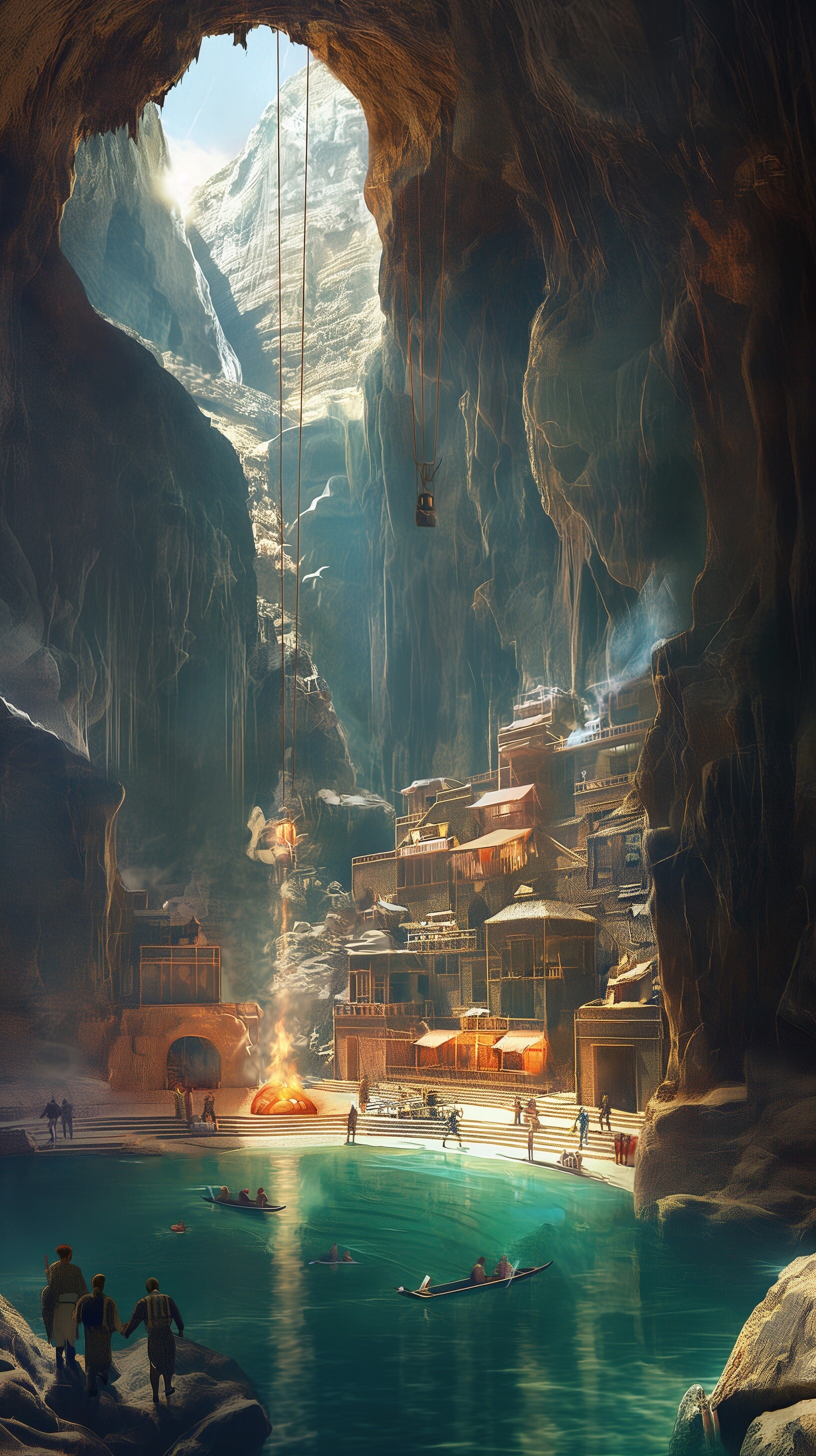 ArtStation - Base Camp, River Styx