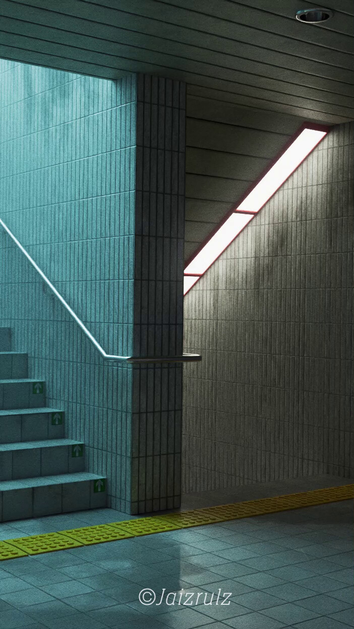Subway Stairs - Buy Royalty Free 3D model by the3dCartel [dc0085e ...