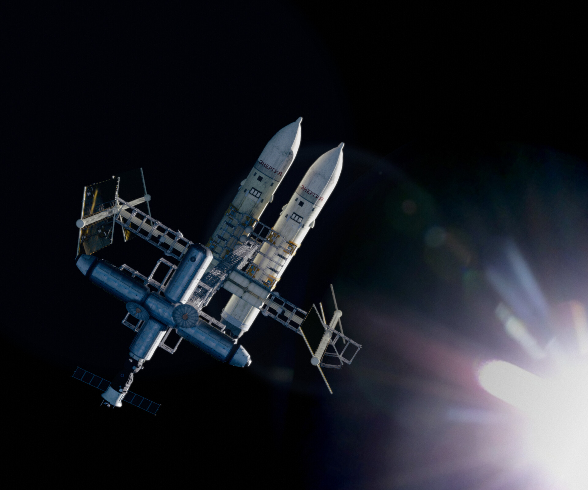 ArtStation - Variable Gravity Research Station "Newton"