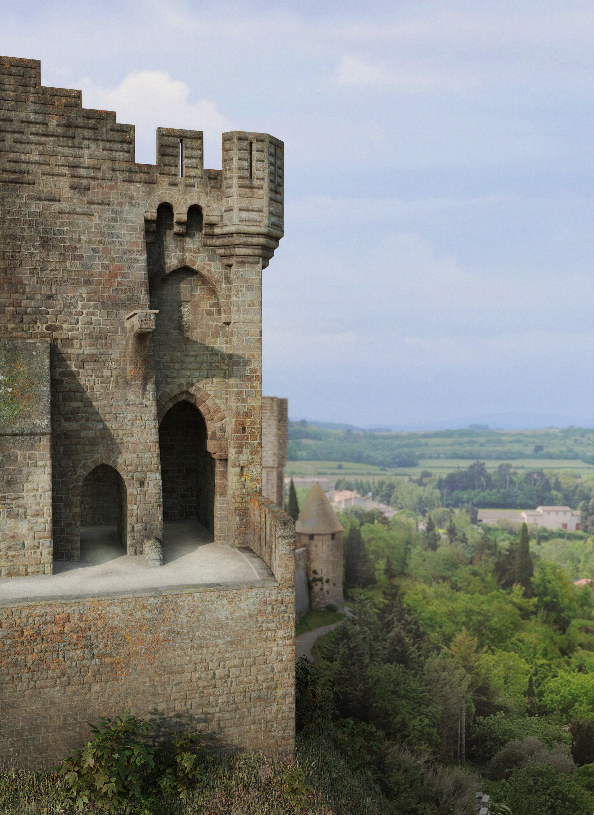 ArtStation - Rampart section