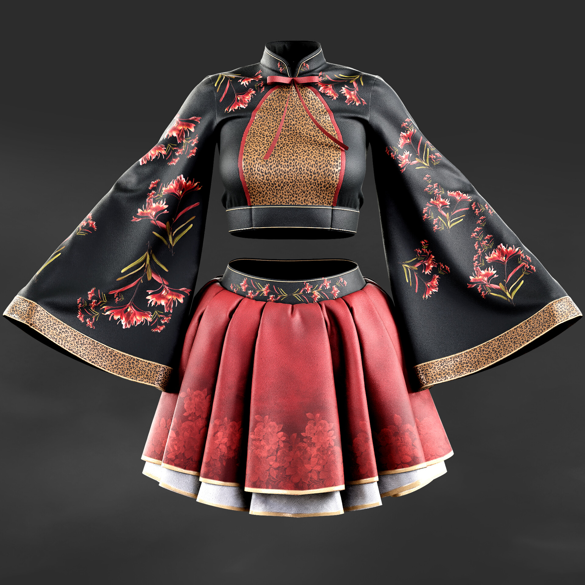 ArtStation - Fantasy Dress / Marvelous Designer / 4k Textures/Smart ...