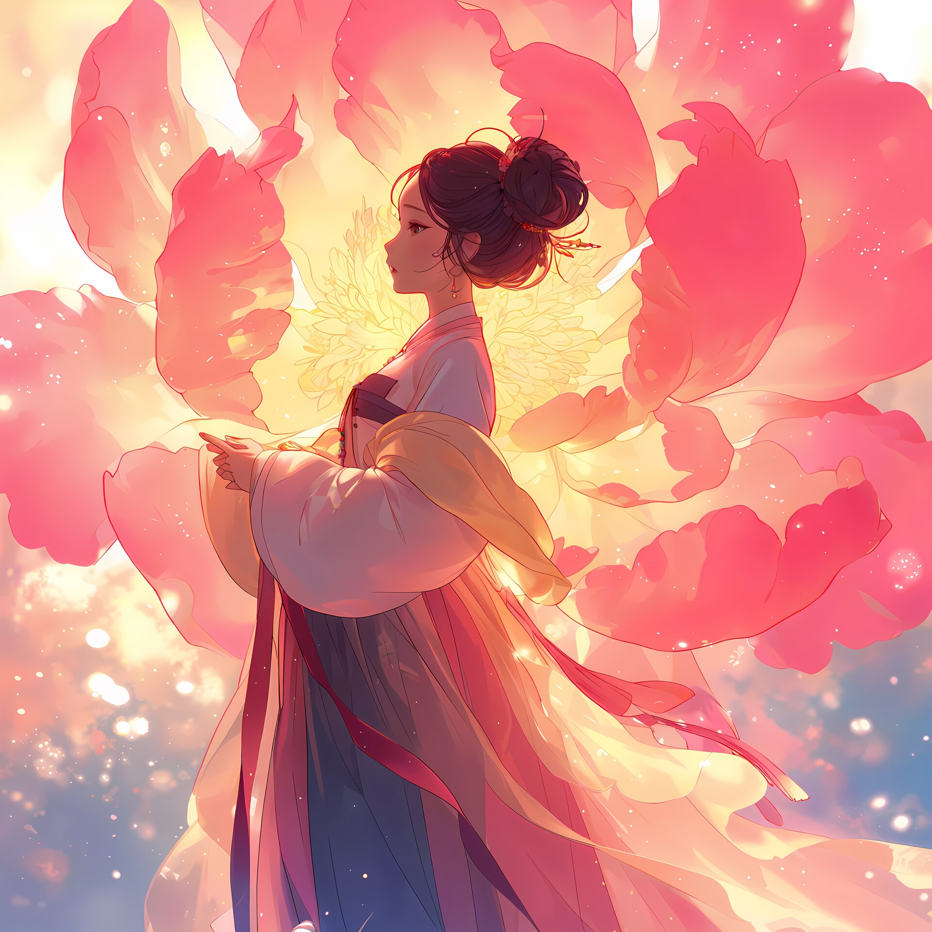 ArtStation - Waiting for Spring…Peony