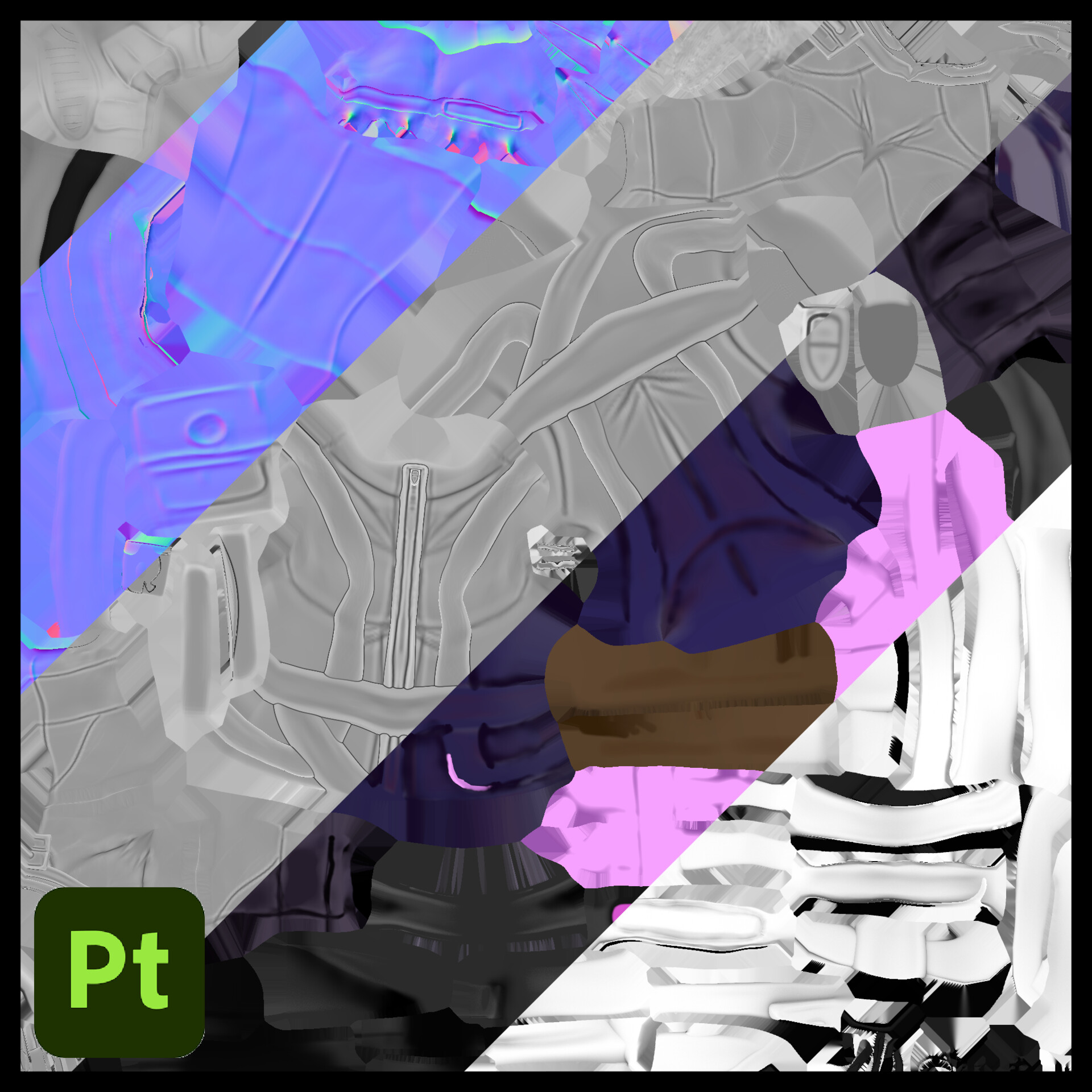 Justin Rhay Samson - Aivar & Booper the Bot Character - Design / Animation