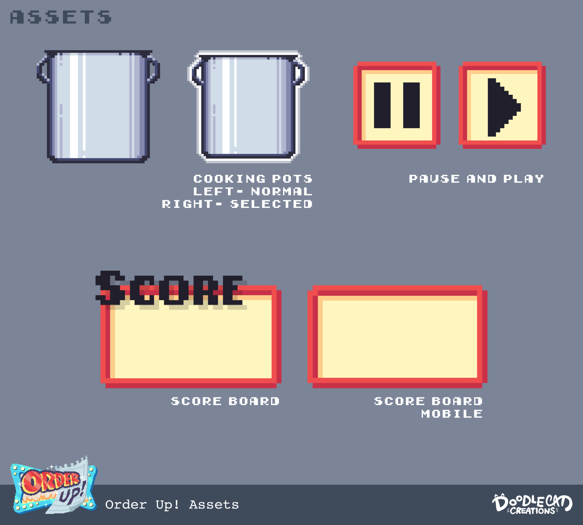 Catherine Epps - Order Up! - Game Art