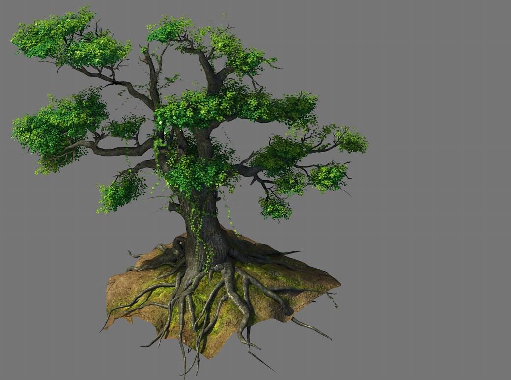 ArtStation - New Village - tree viewing 04
