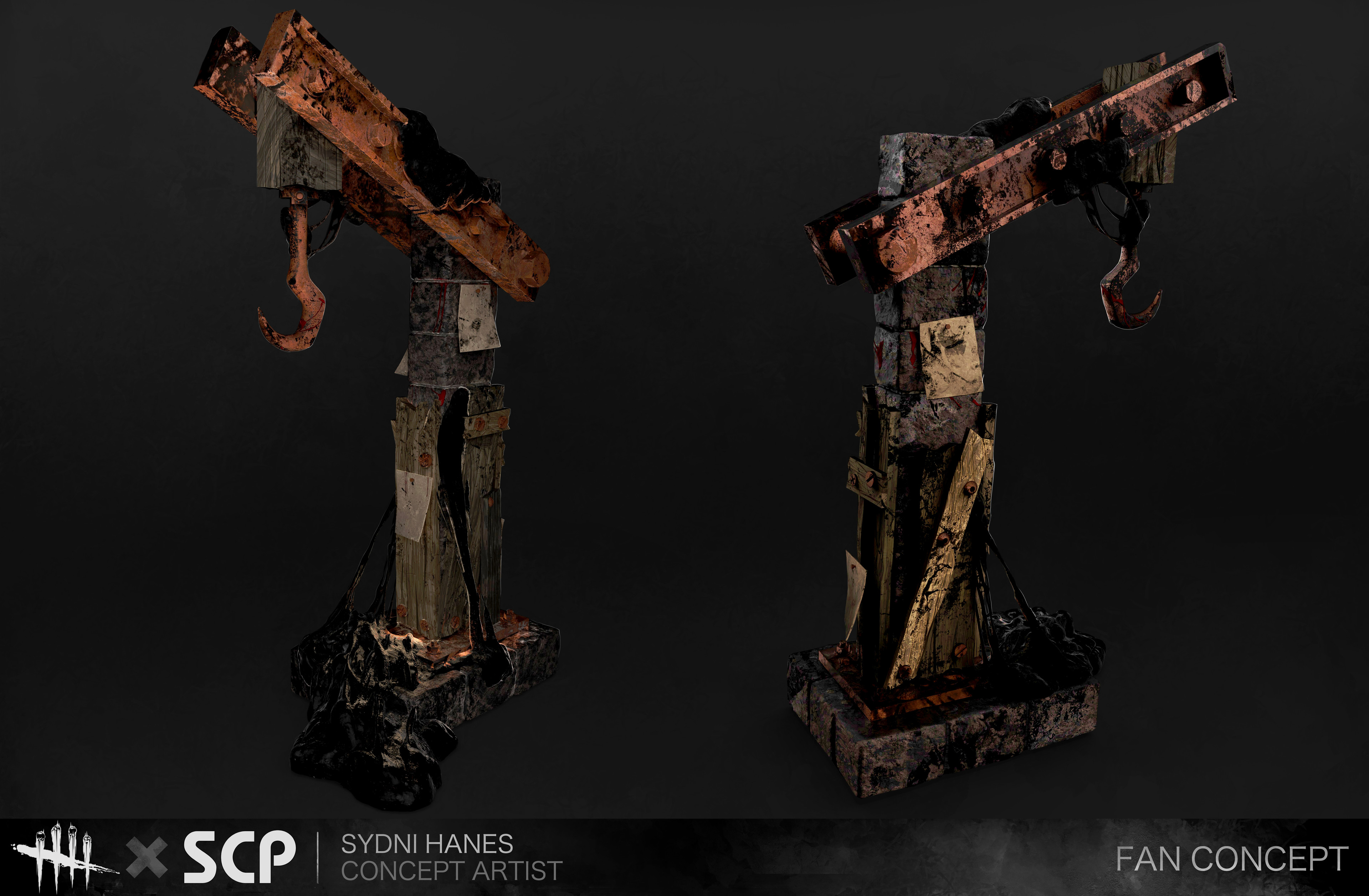 Sydni Hanes - FAN CONCEPT/ SCP X DBD/ THESIS HOOK