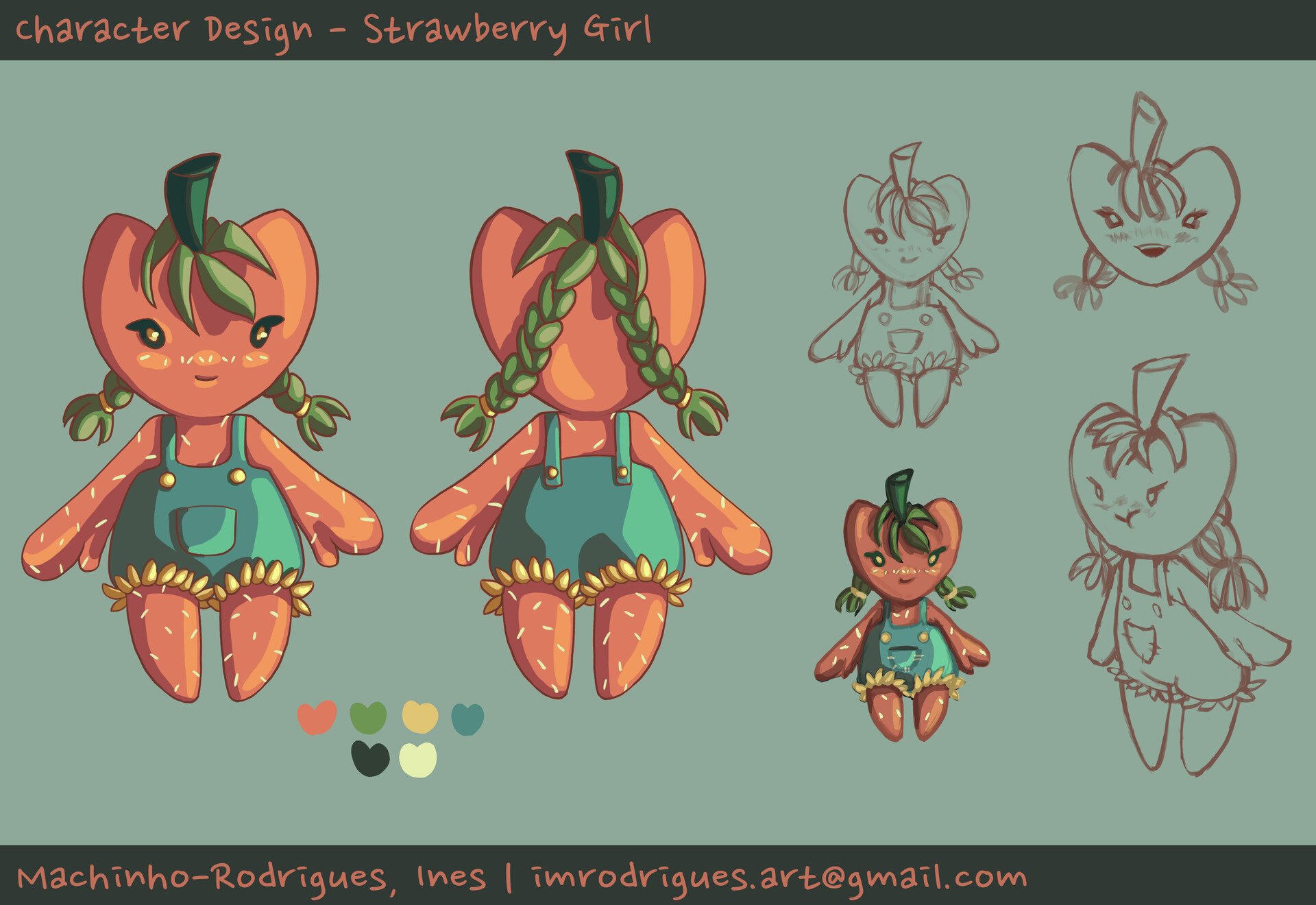 ArtStation - Strawberry Girl