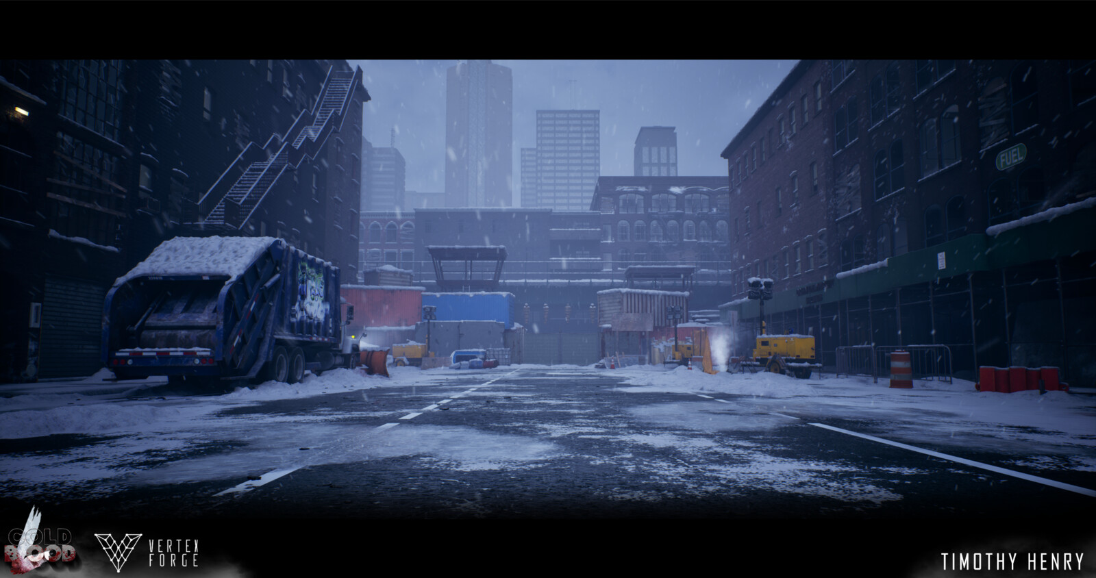 Timothy Henry - Cold Blood Cityscape