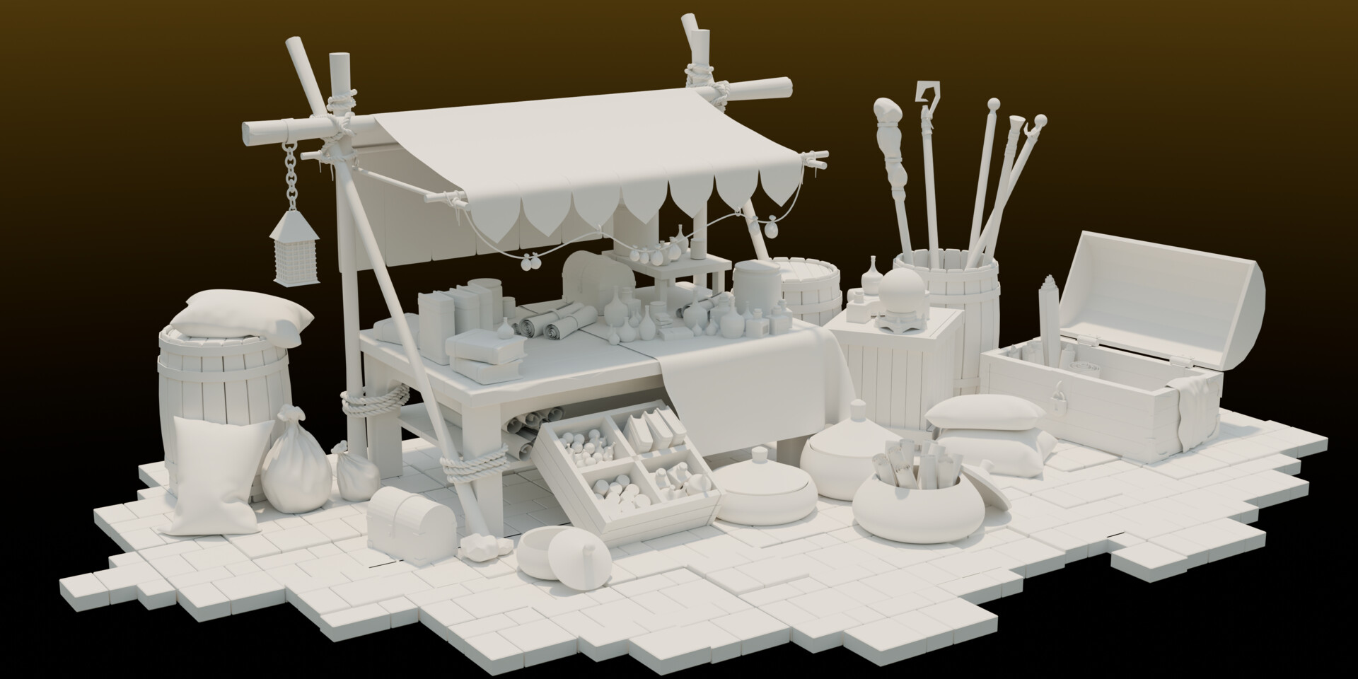 ArtStation - Magic shop