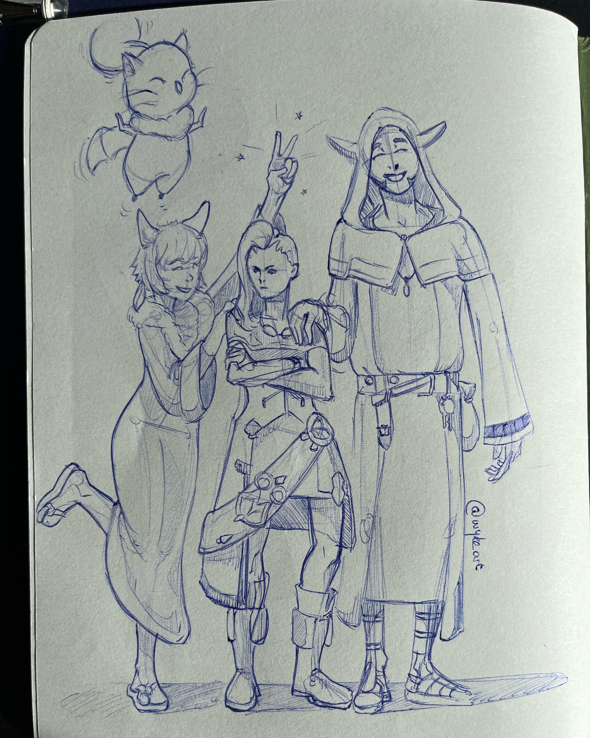 ArtStation - Sketchbook - FF14