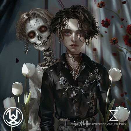 ArtStation - （我的自传）-02-BY RUOXIN ZHANG