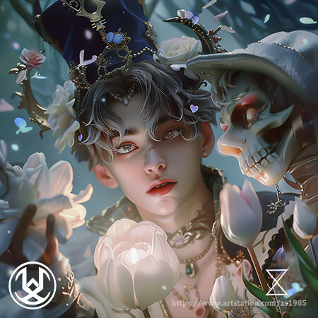 ArtStation - （我的自传）-03-BY RUOXIN ZHANG