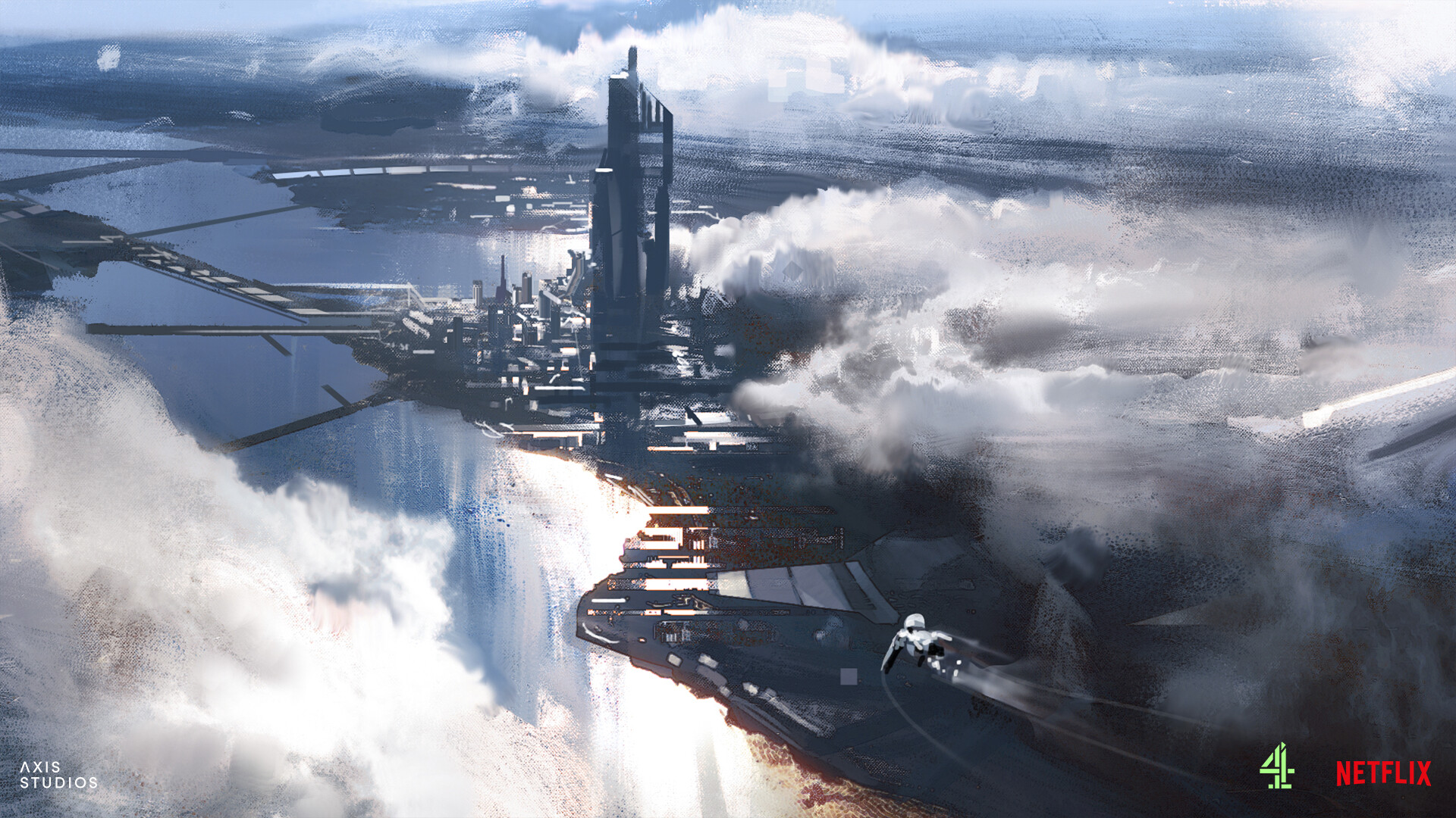 Axis Studios - Kiss Me First: Season 1- Environments