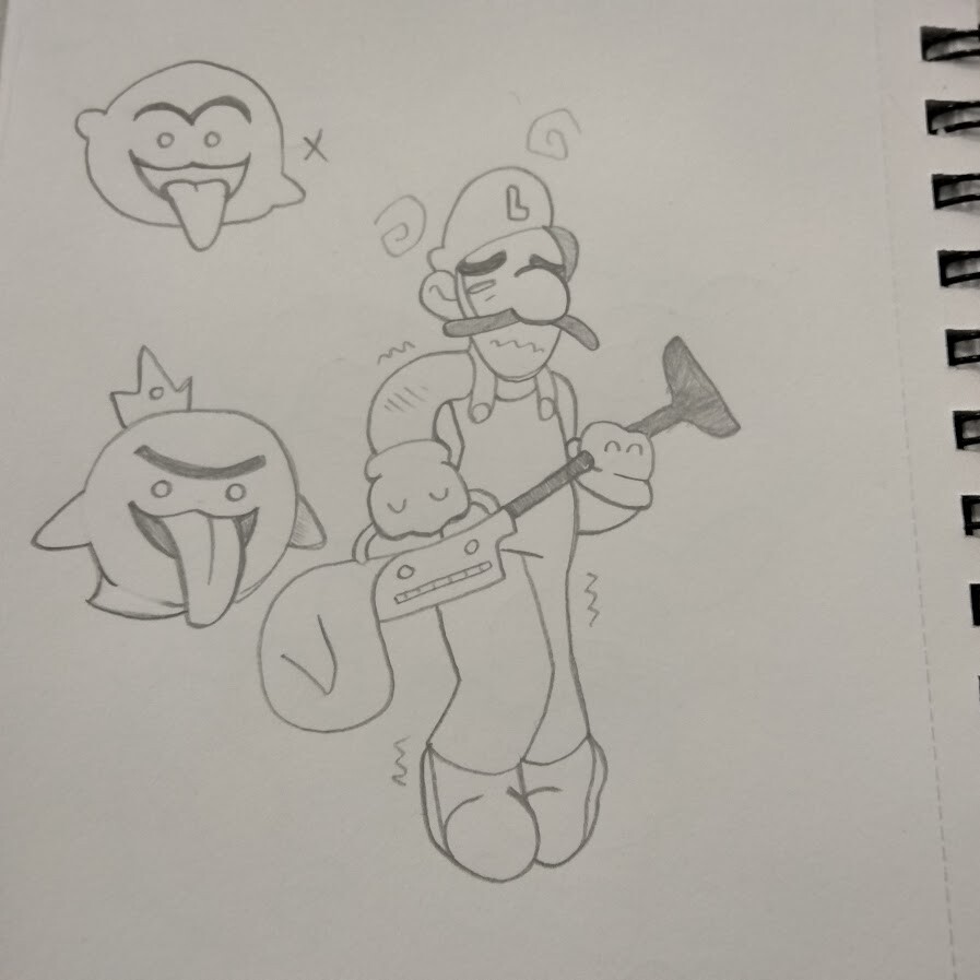 ArtStation - Mario Doodles (from late 2022 to early 2023)