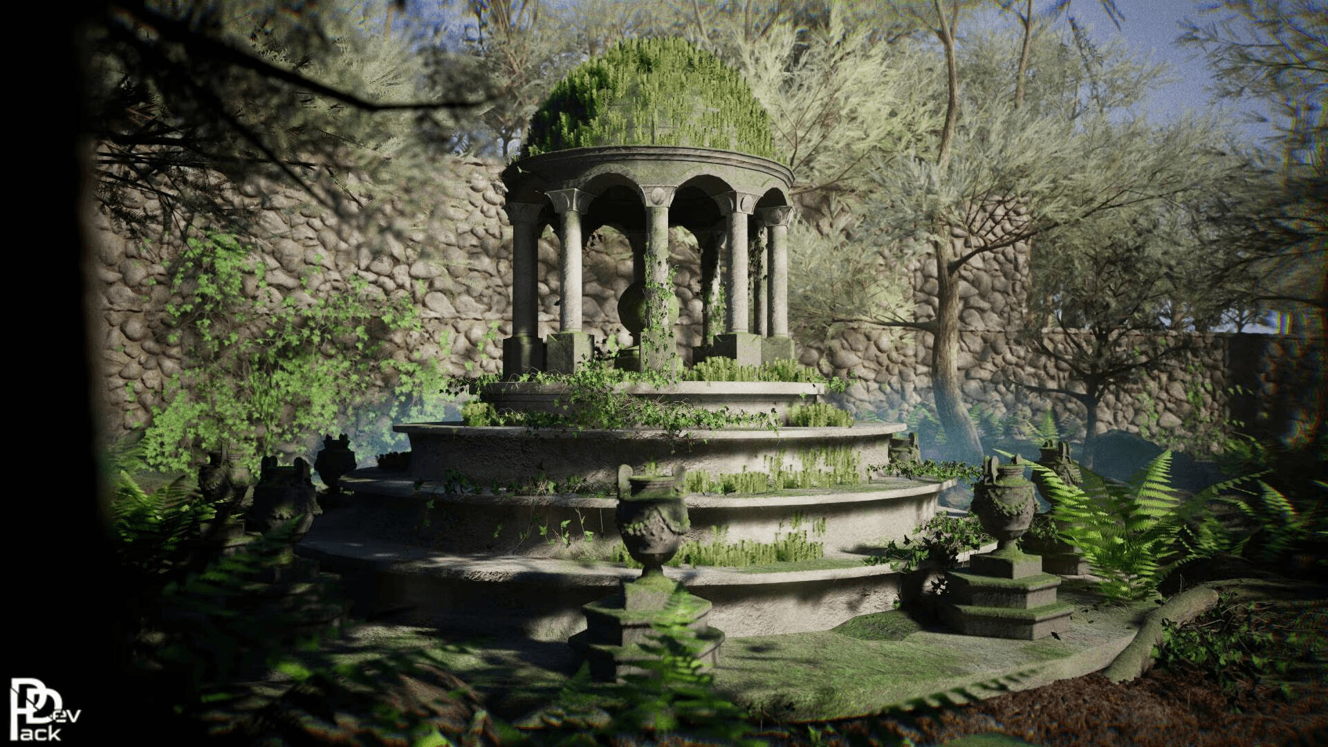 PackDev - Forest Shrine / 47+ Assets