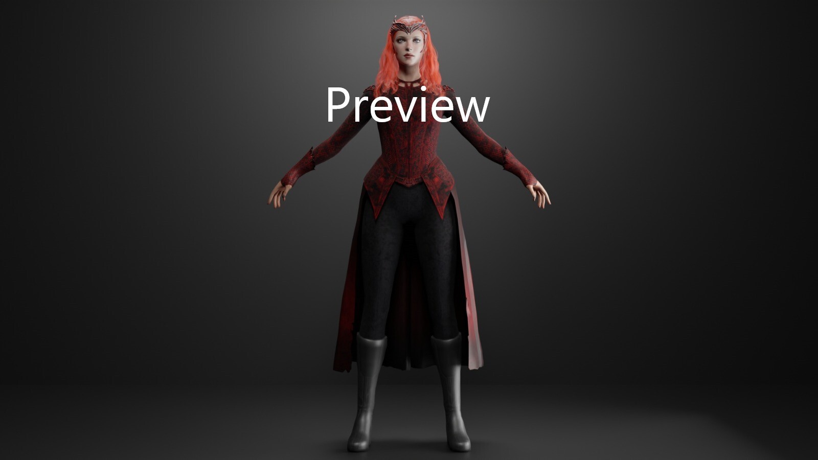 ArtStation - WandaInsanity 3D Model Character