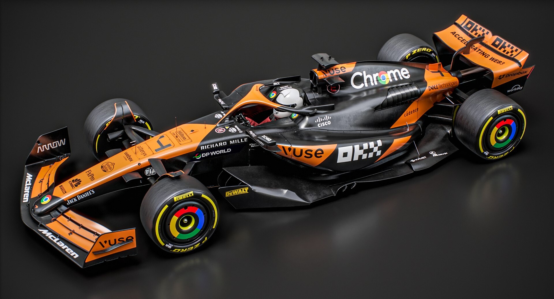 OpticalDreamSoft - F1 McLaren MCL38 Season 2024 Formula 1 Race Car PBR ...