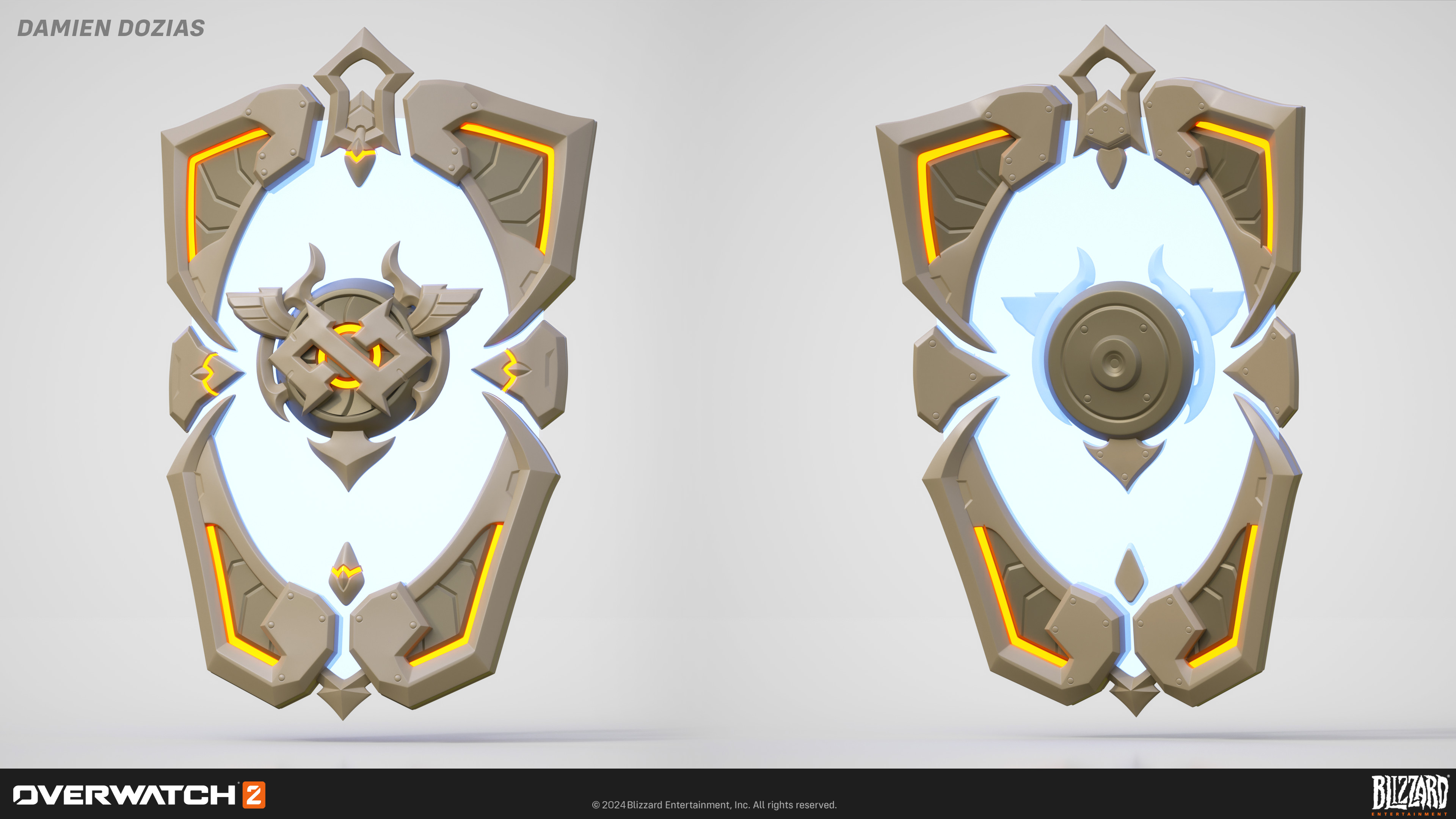 Damien Dozias - Overwatch 2 - Royal Captain Brigitte - Shield