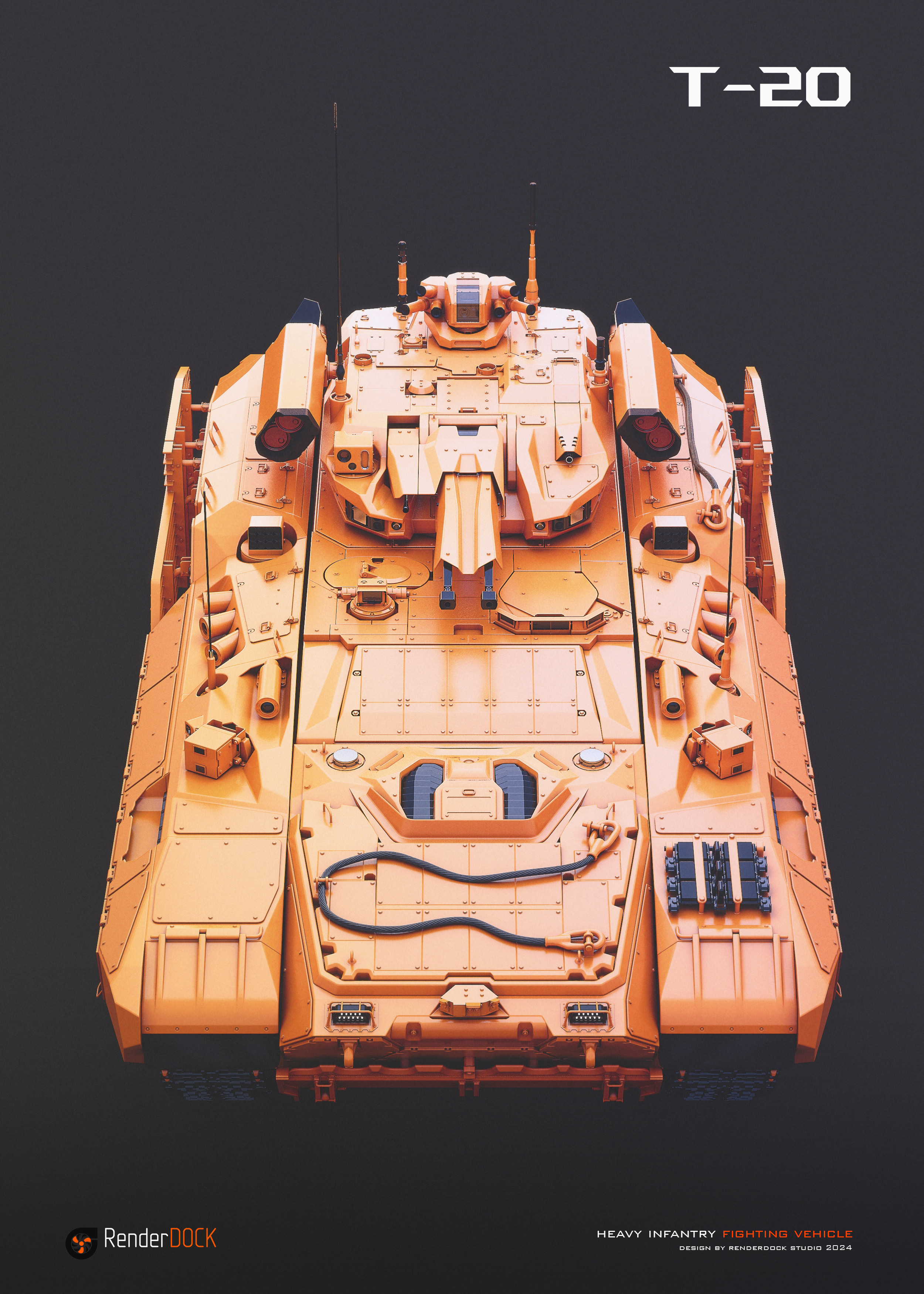 RenderDock - T-20 Monolith (CONCEPT)