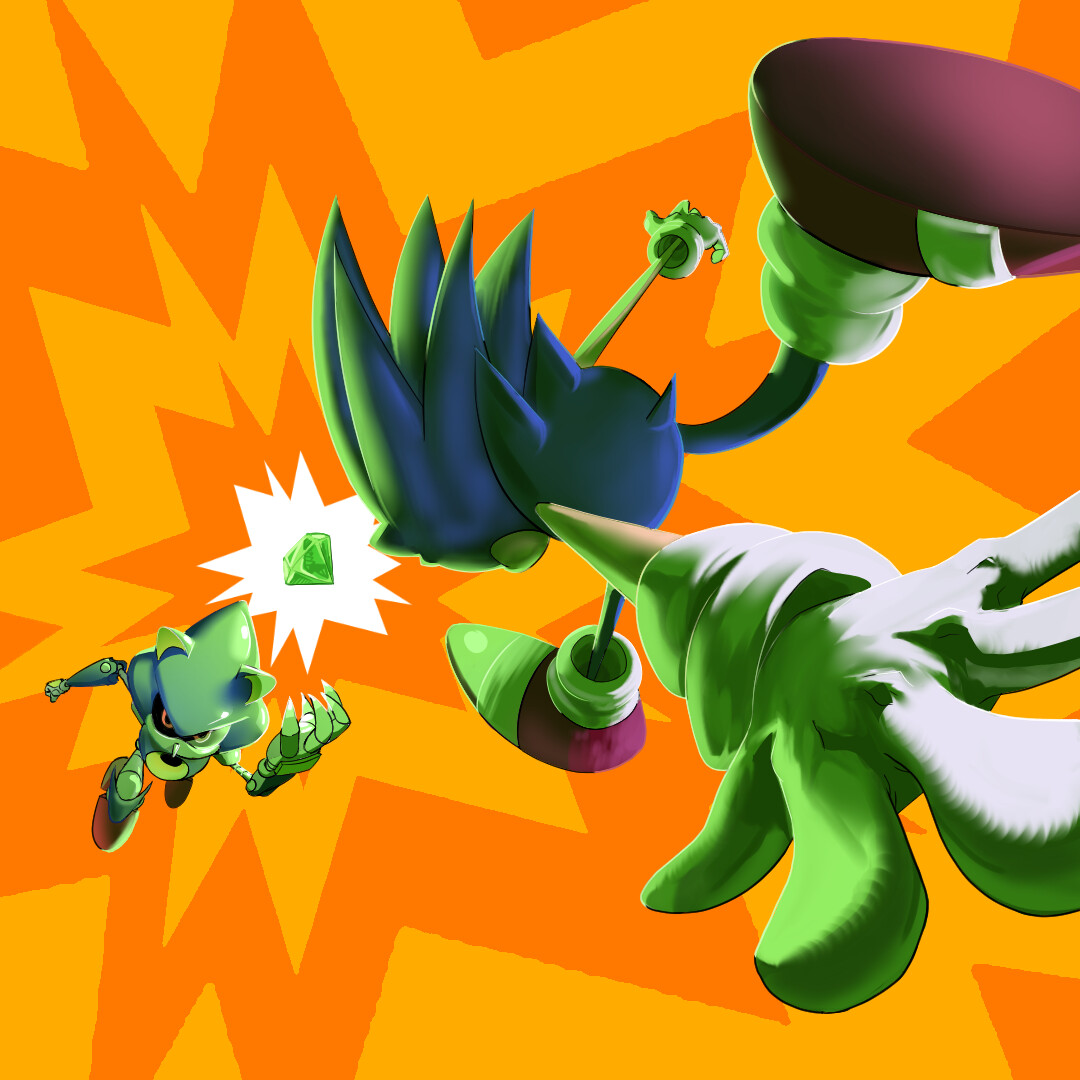 ArtStation - Go Sonic, Go!