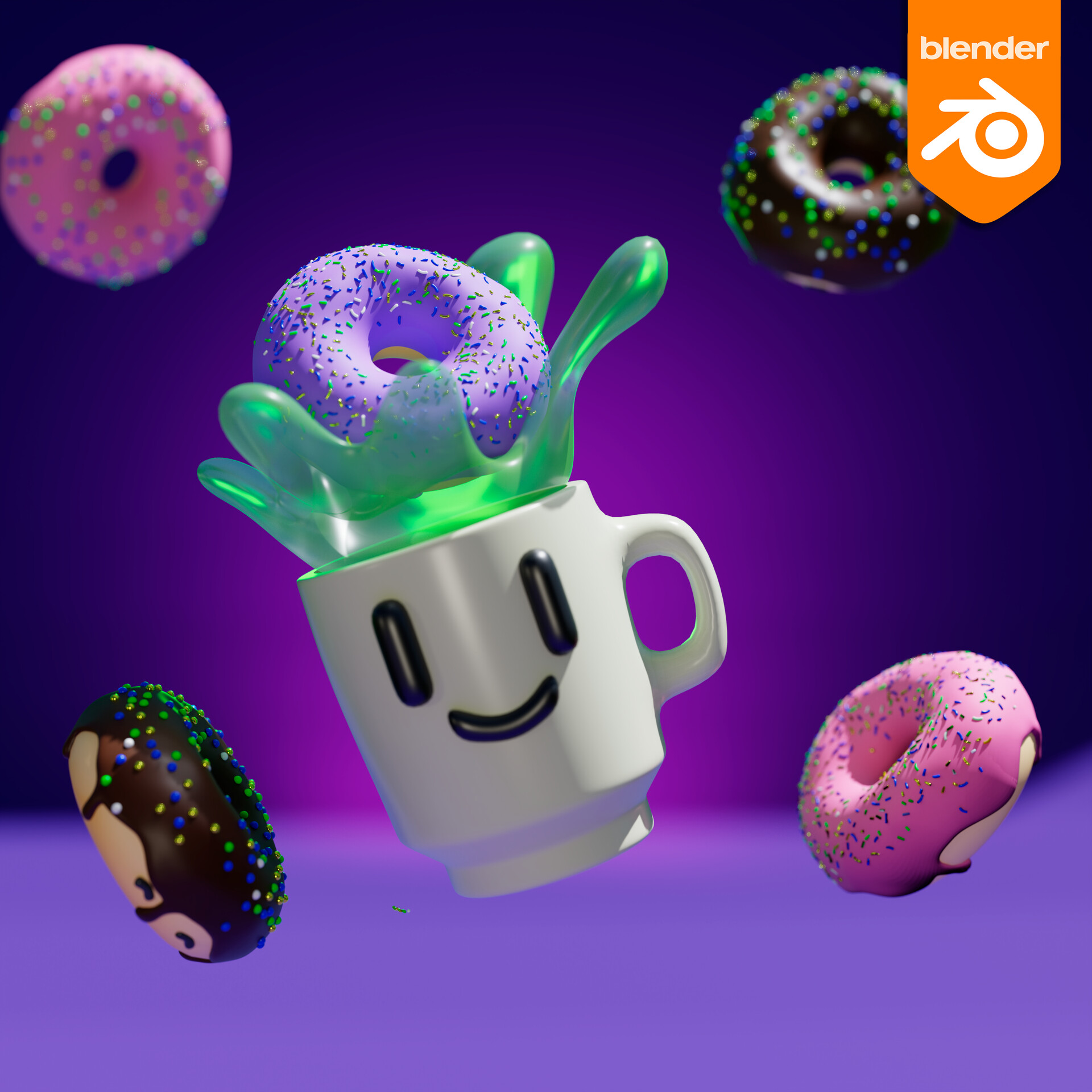 ArtStation - Ghostly mug