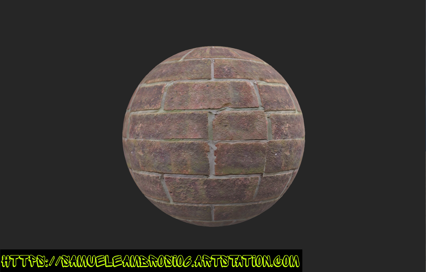 ArtStation - Procedural Texture + Texture Sampling (Brick)