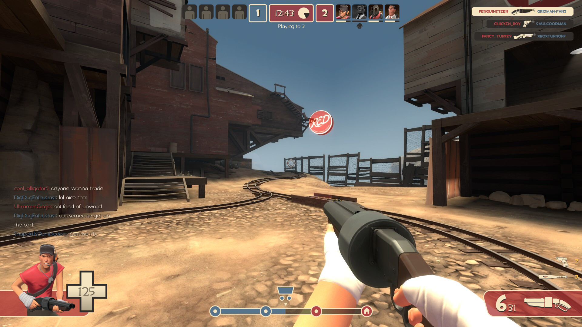 Chris - Team Fortress 2 UI/UX Reimagining (fan-made)