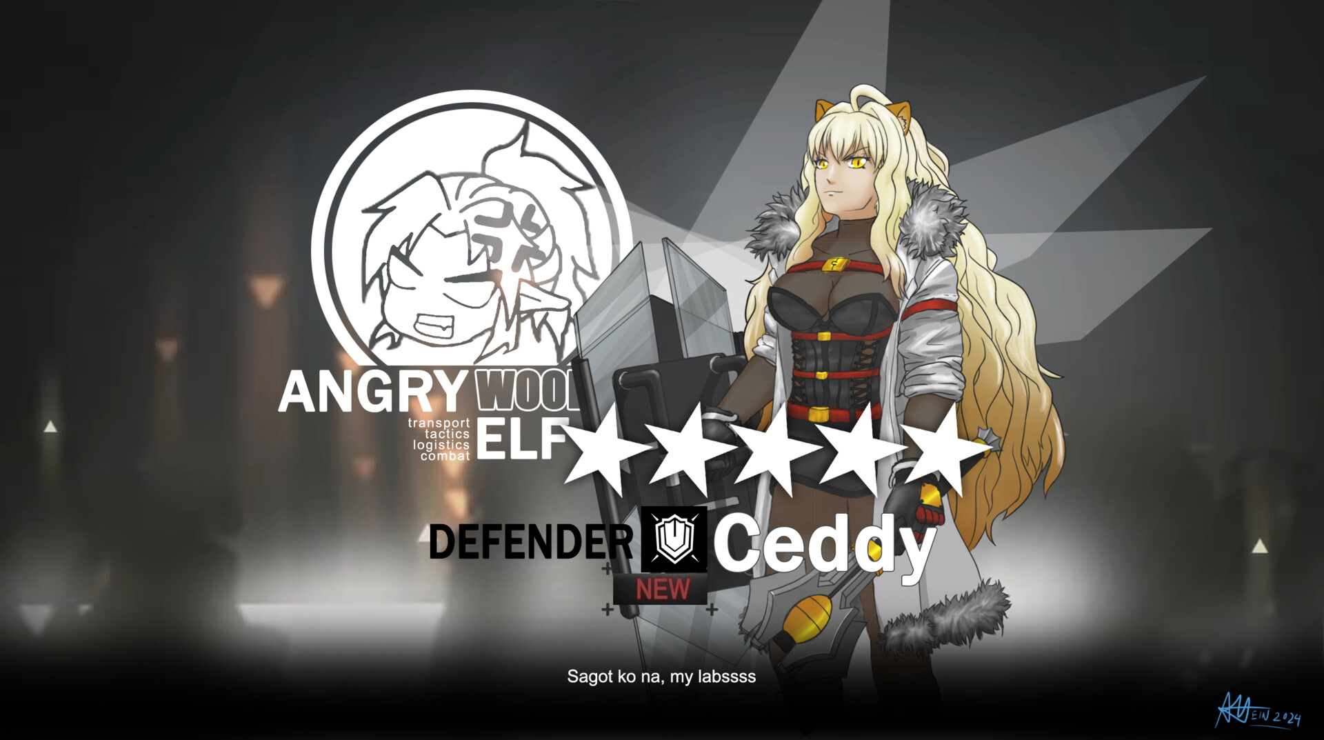 ArtStation - Arknights OC operator: CEDDY