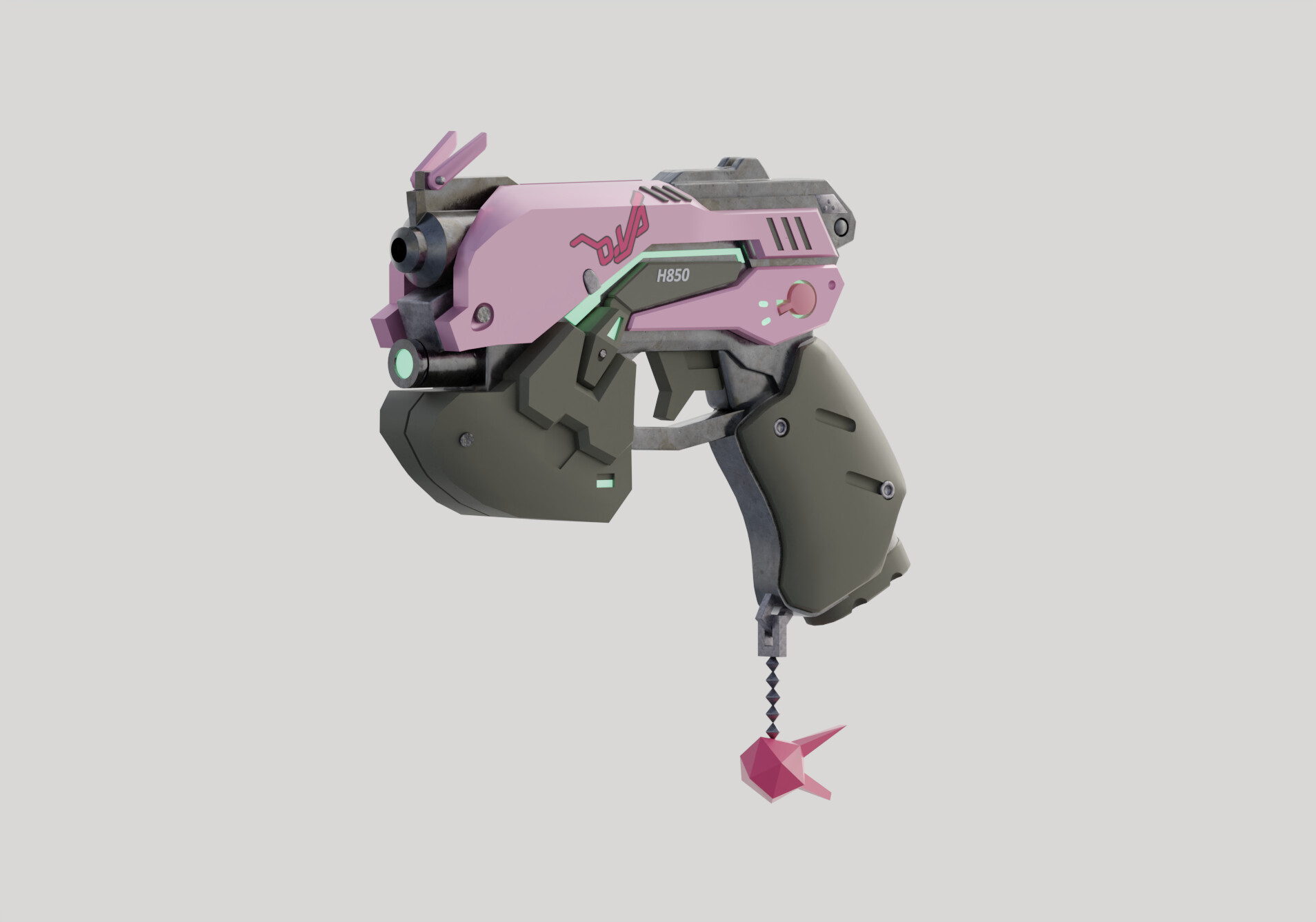 ArtStation - Overwatch D.Va gun