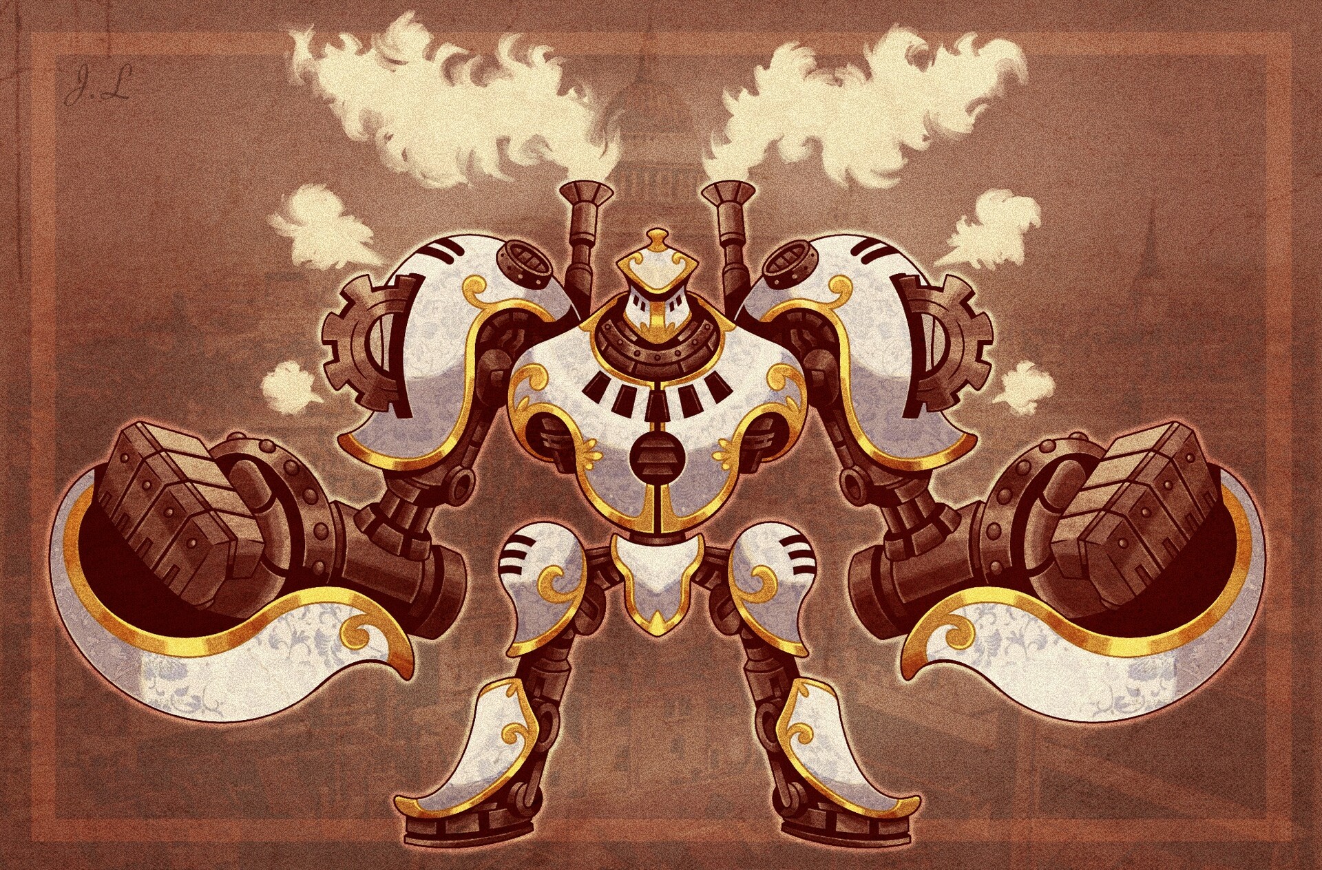 ArtStation - Porcelain Robot