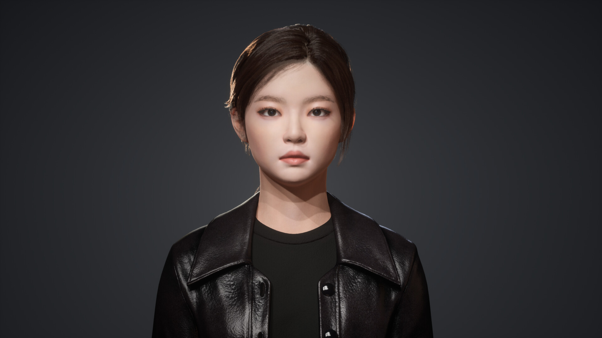 woo seok Jang - Digital Human_Female Portrait 2021
