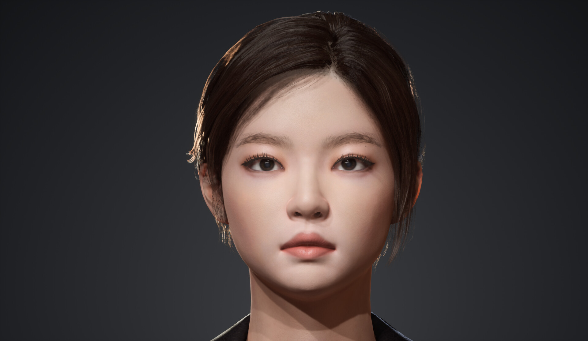 woo seok Jang - Digital Human_Female Portrait 2021