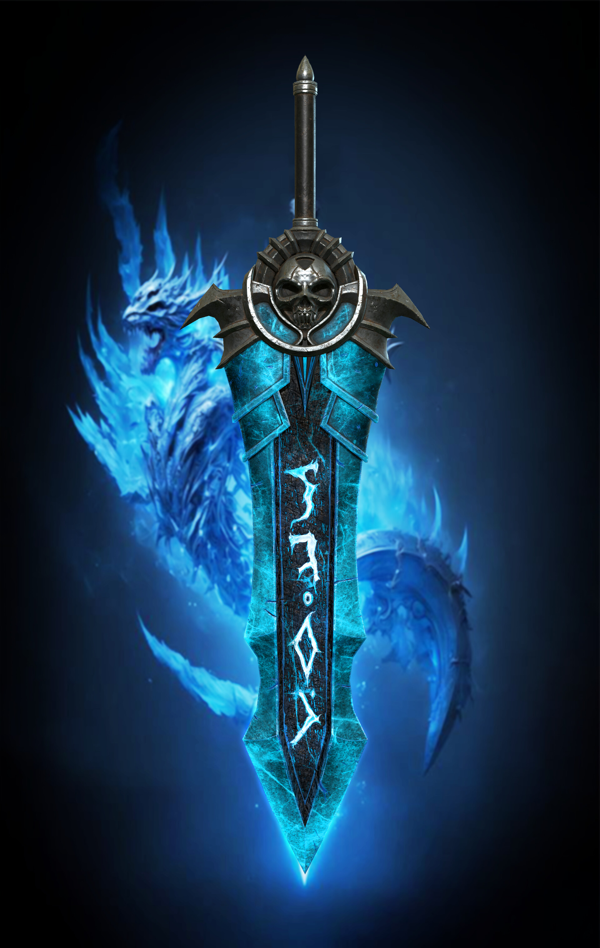 ArtStation - Devil knight Sword