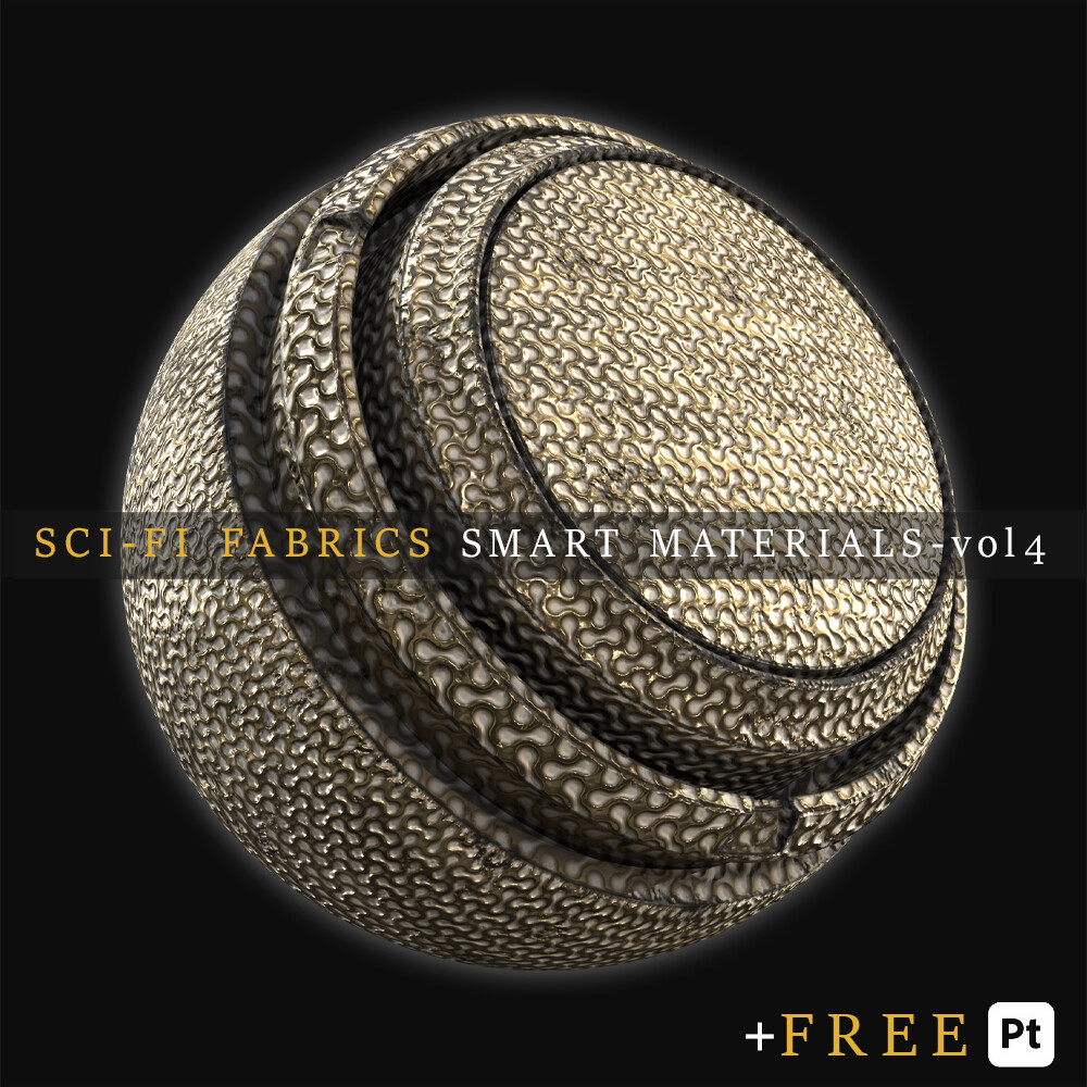 ArtStation - CYBERPUNK and SCI-FI FABRIC Smart Materials for Substance ...
