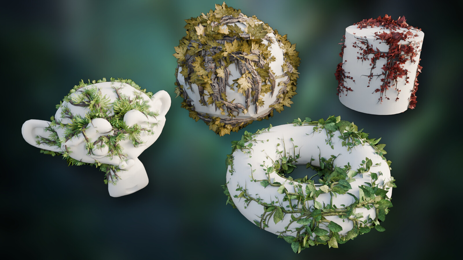 3D Tudor - Blender 4 Geometry Nodes Workshop: Jungle Vines