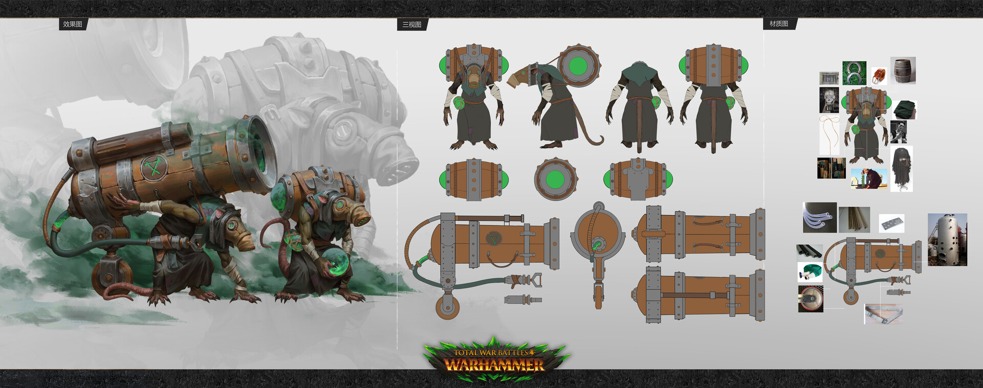 ArtStation - 中古战锤IP游戏内的角色 Characters from the Warhammer Fantasy IP games.