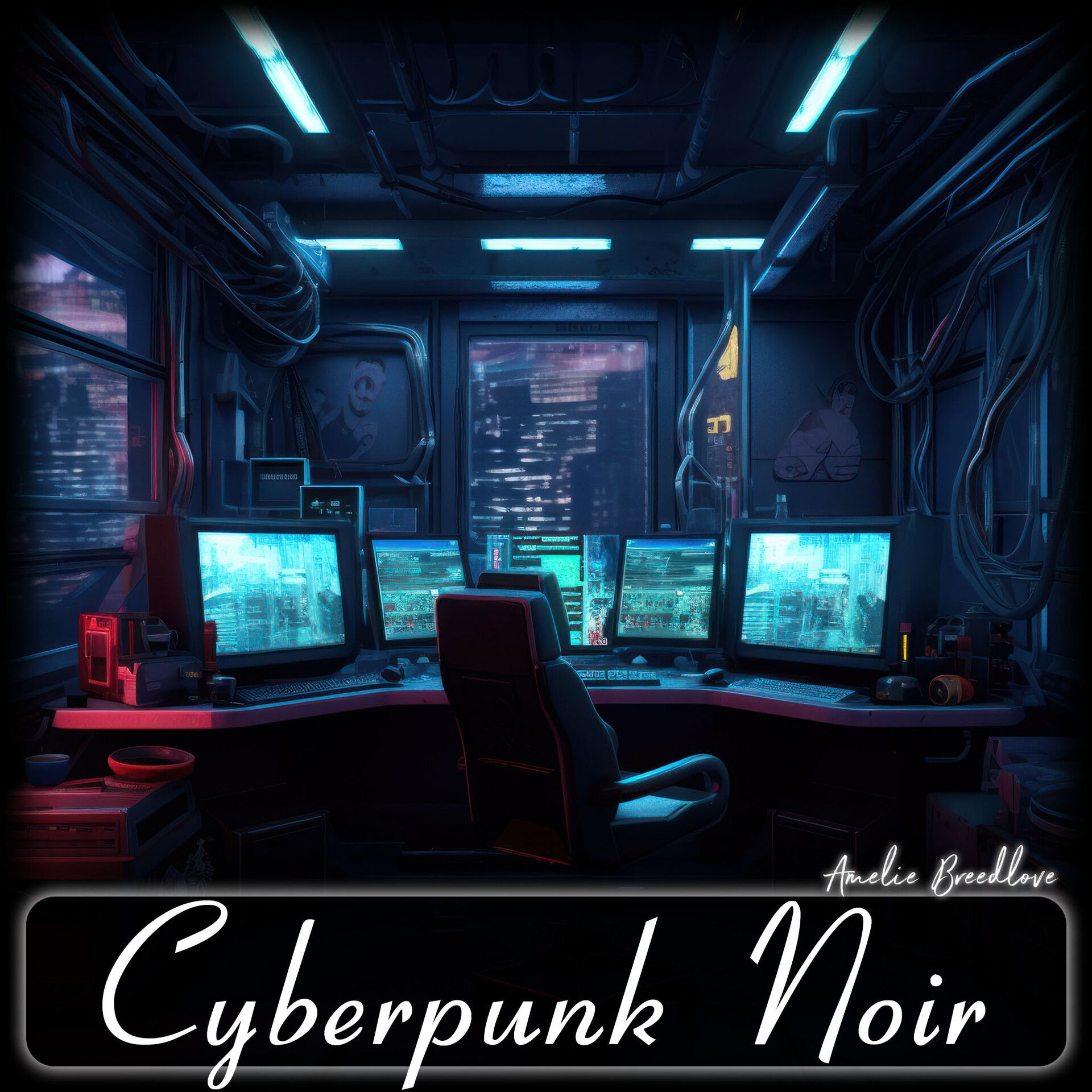 ArtStation - 230 Cyberpunk Noir Environment - Interior Reference Pack ...